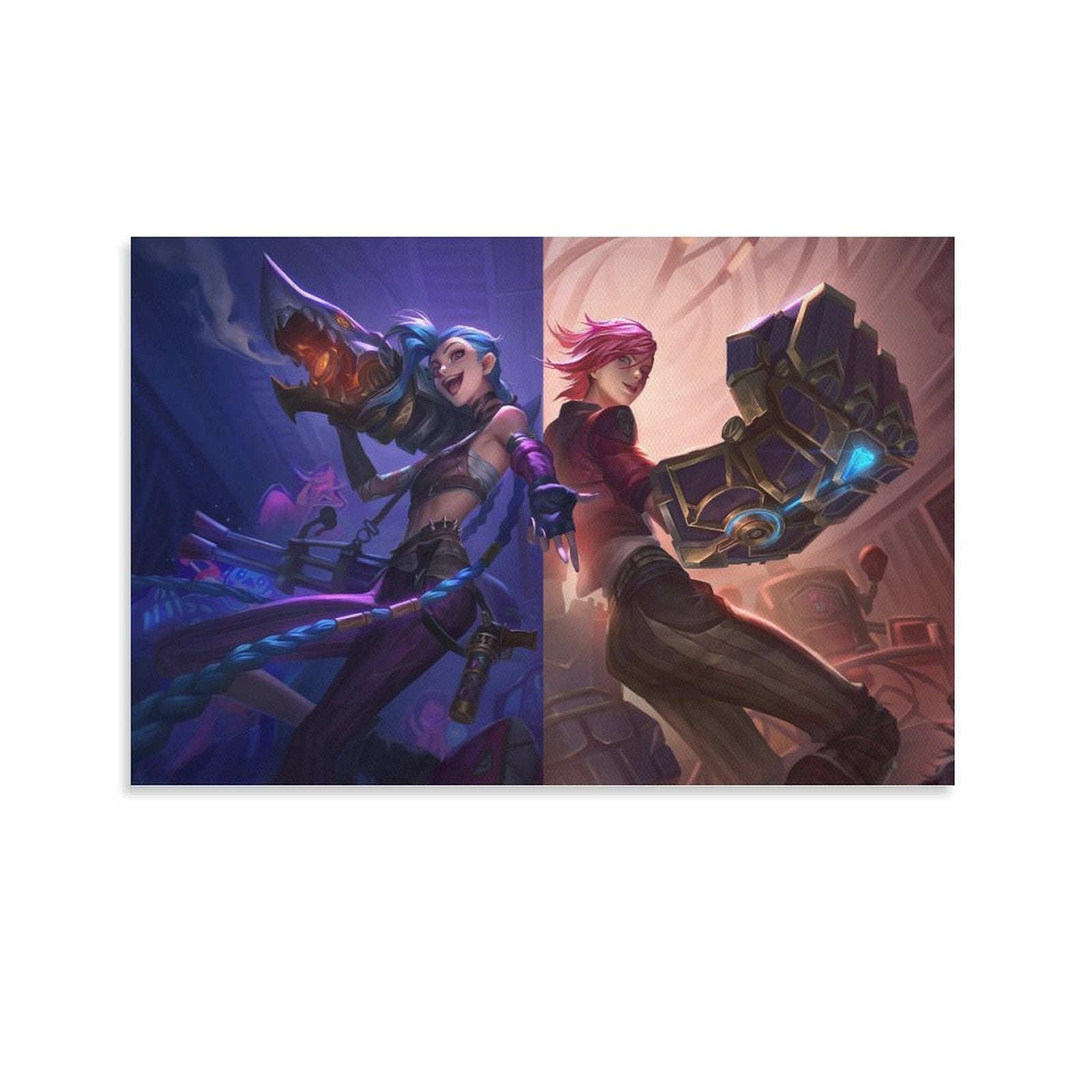 Arcane Anime TV Series Game Jinx Poster (12) Posters Wall Art Painting ...