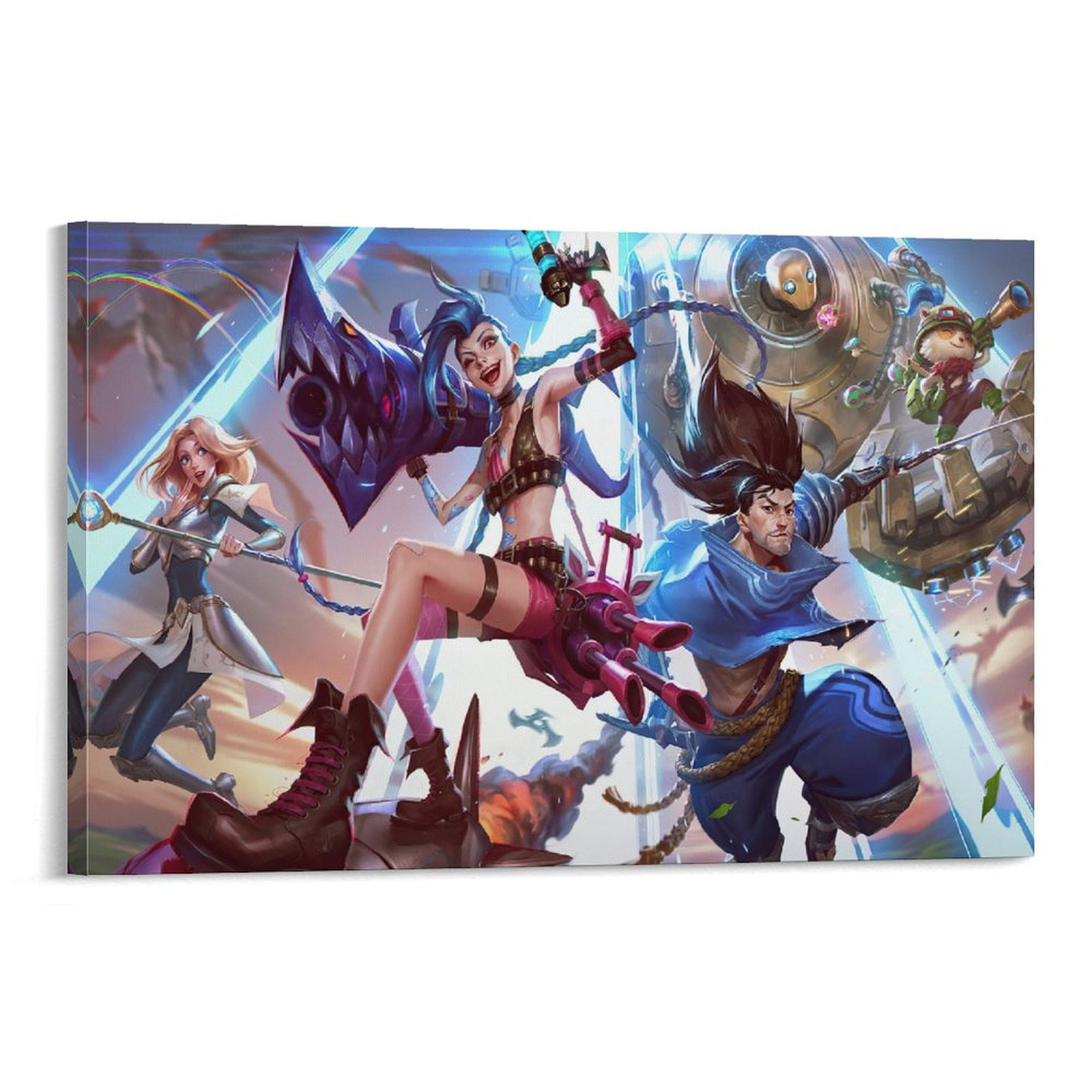 Arcane Anime TV Series Game Jinx Poster (14) Canvas Poster Wall Art ...