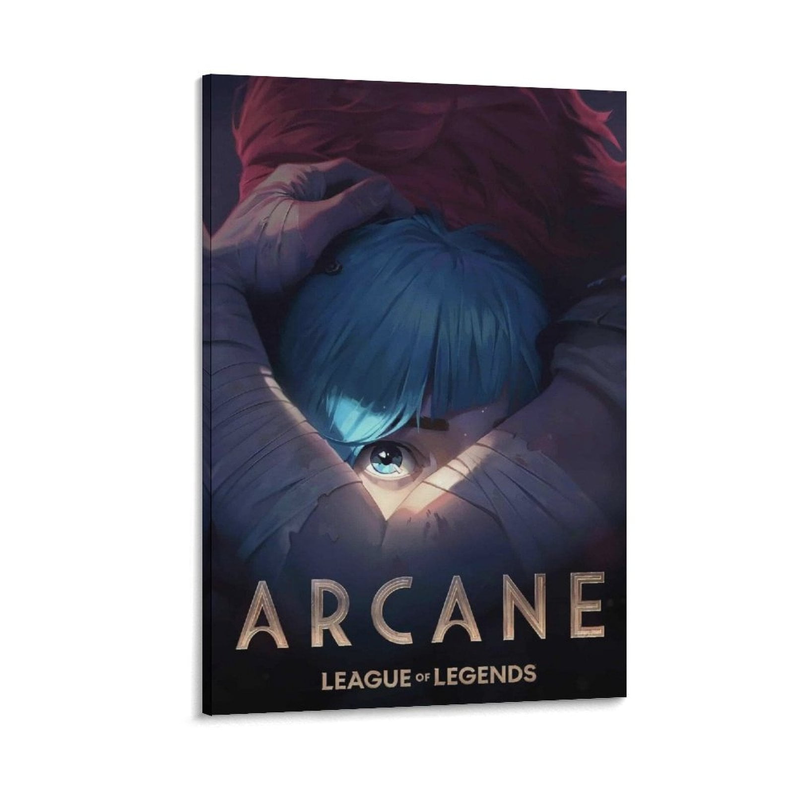 Arcane Anime TV Series Game Jinx Poster (18) Art Poster Canvas Painting ...