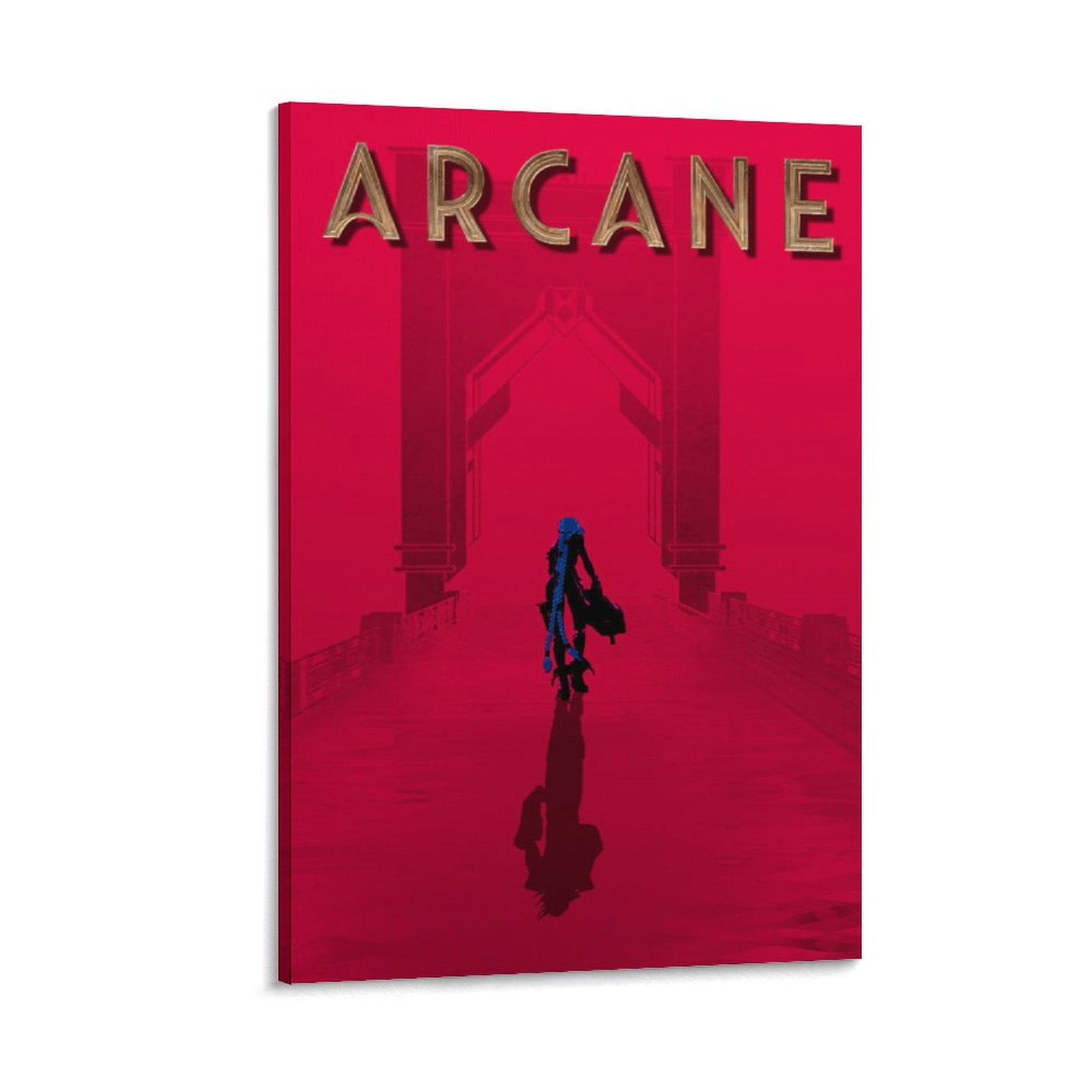 Arcane Anime TV Series Game Jinx Poster (2) Poster Decorative Painting ...