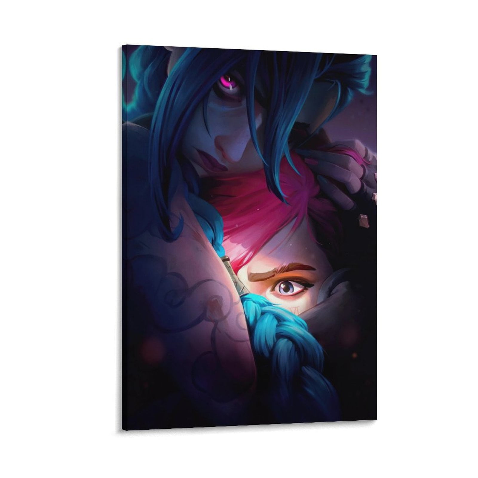 Arcane Anime TV Series Game Jinx Poster (20) Canvas Poster Wall Art ...