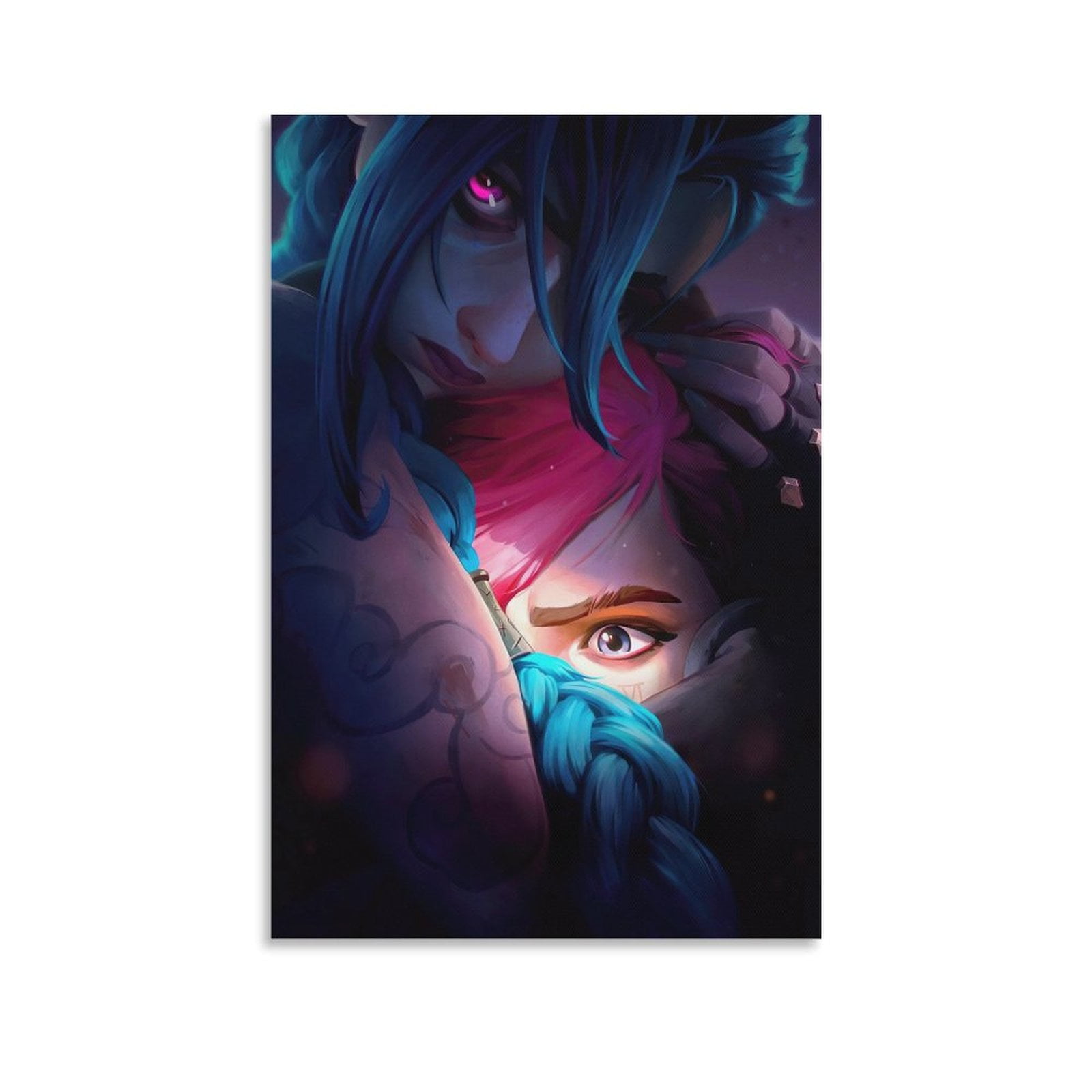 Arcane Anime TV Series Game Jinx Poster (20) Print Photo Art Painting ...