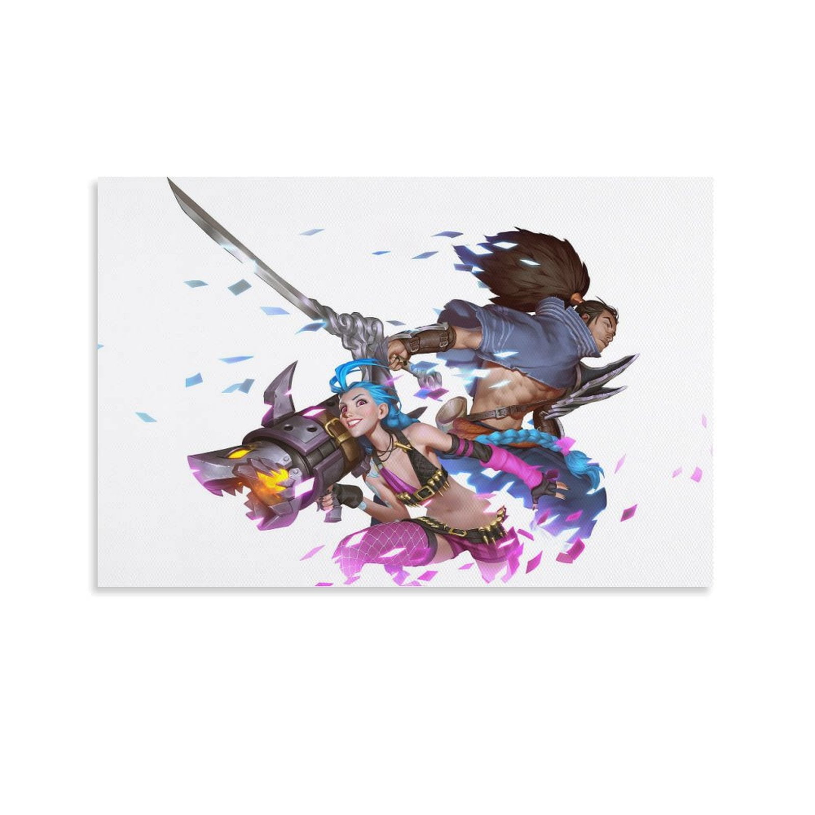 Arcane Anime TV Series Game Jinx Poster (27) Posters Art Print Wall ...