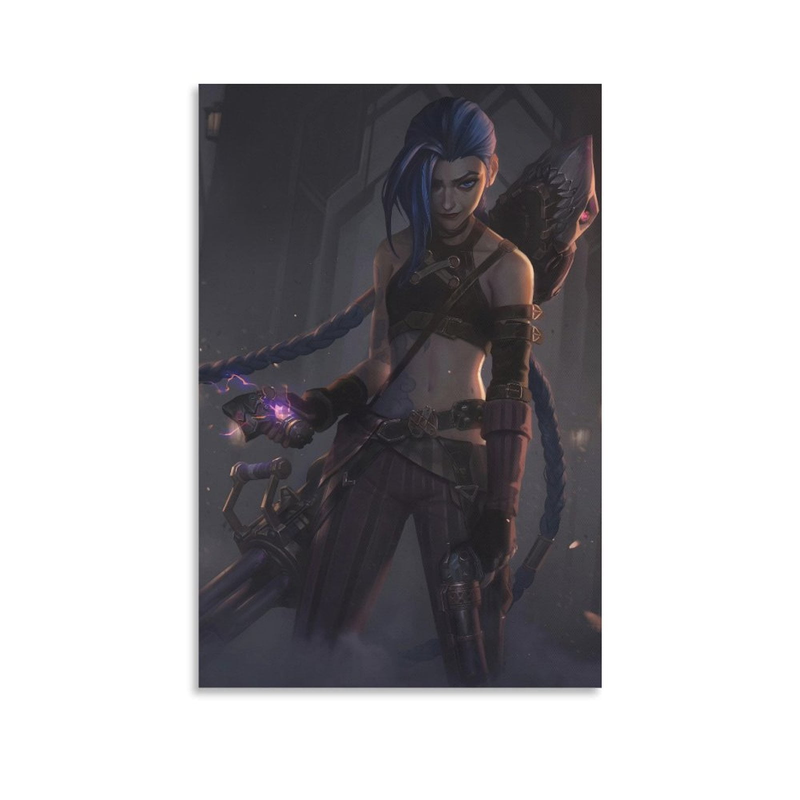 Arcane Anime TV Series Game Jinx Poster (5) Home Decor Poster Wall Art ...