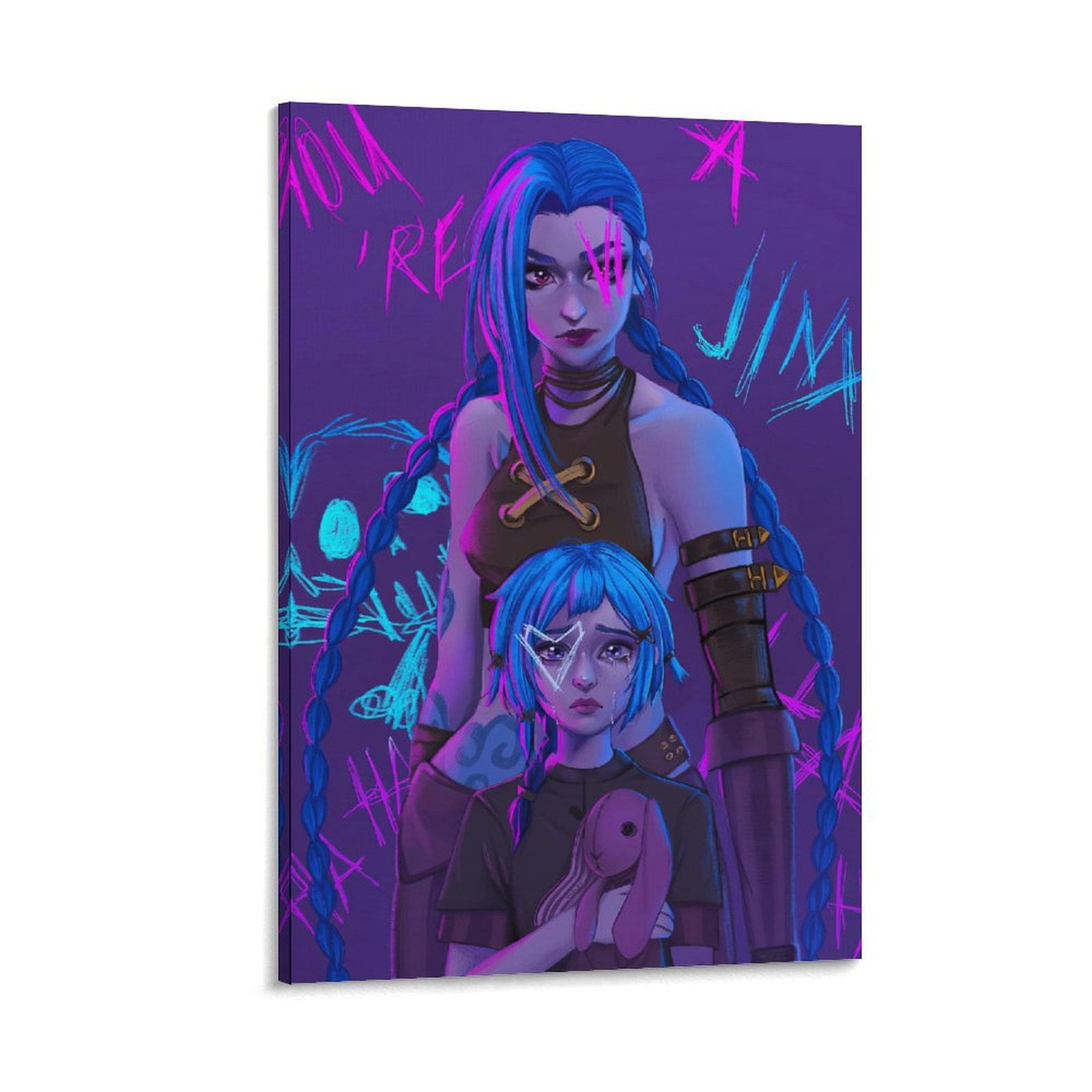Arcane Anime TV Series Game Jinx Poster (6) Poster Decorative Painting ...