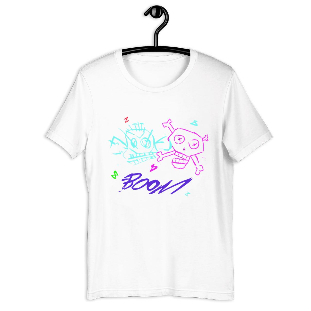 Arcane Boom Monkey T-Shirt Men's Women's Sizes 100% Cotton Tee (ARC ...