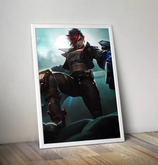 Arcane Brawler Vi Poster Arcane Vi Video Game Poster Gaming Poster NO ...