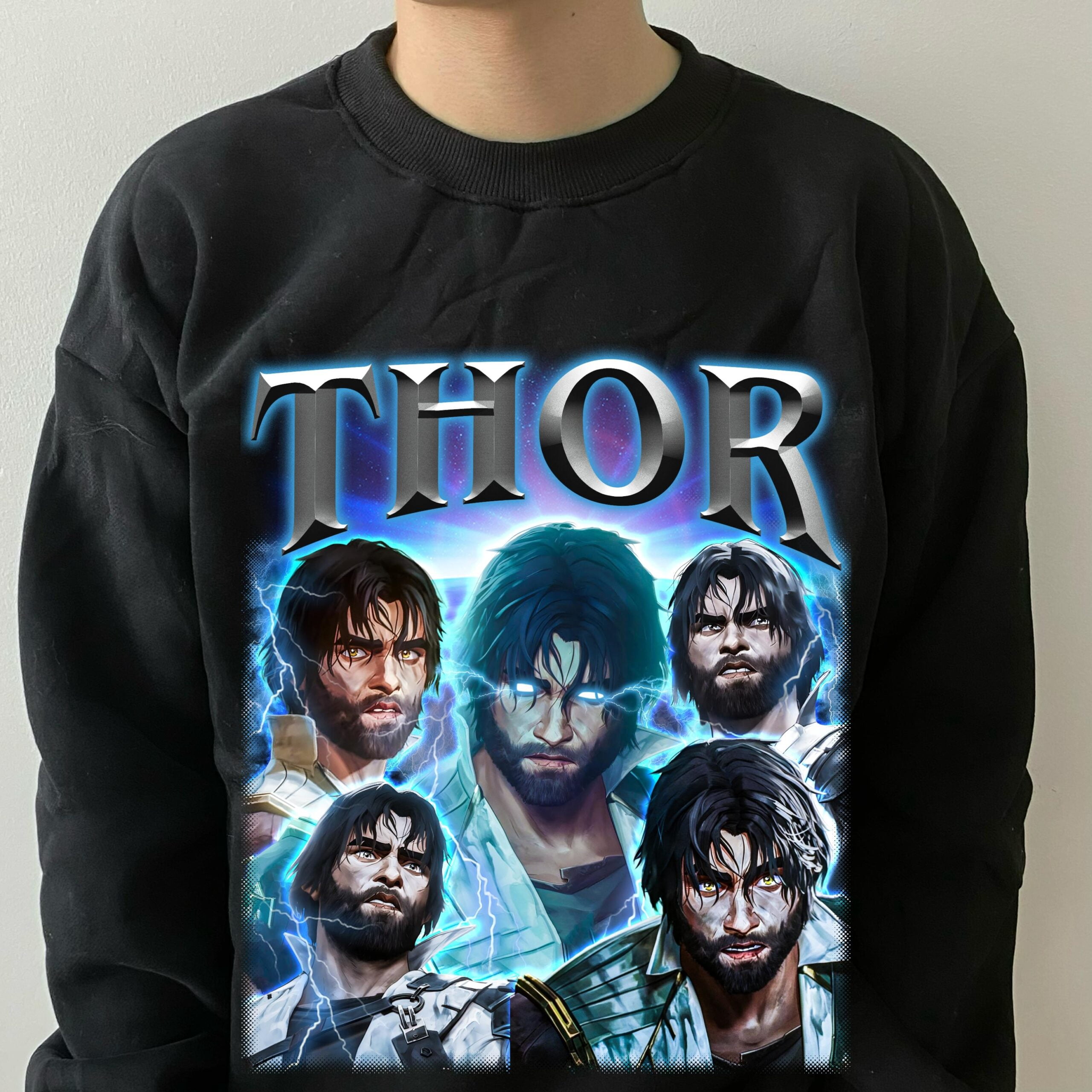 Arcane Game Thor Jayce Talis LOL Shirt Sticker, Ornament, Canvas ...