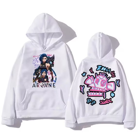 Arcane Jinx 2 Sides T-shirt Graphic Sticker, Ornament, Canvas, Poster ...