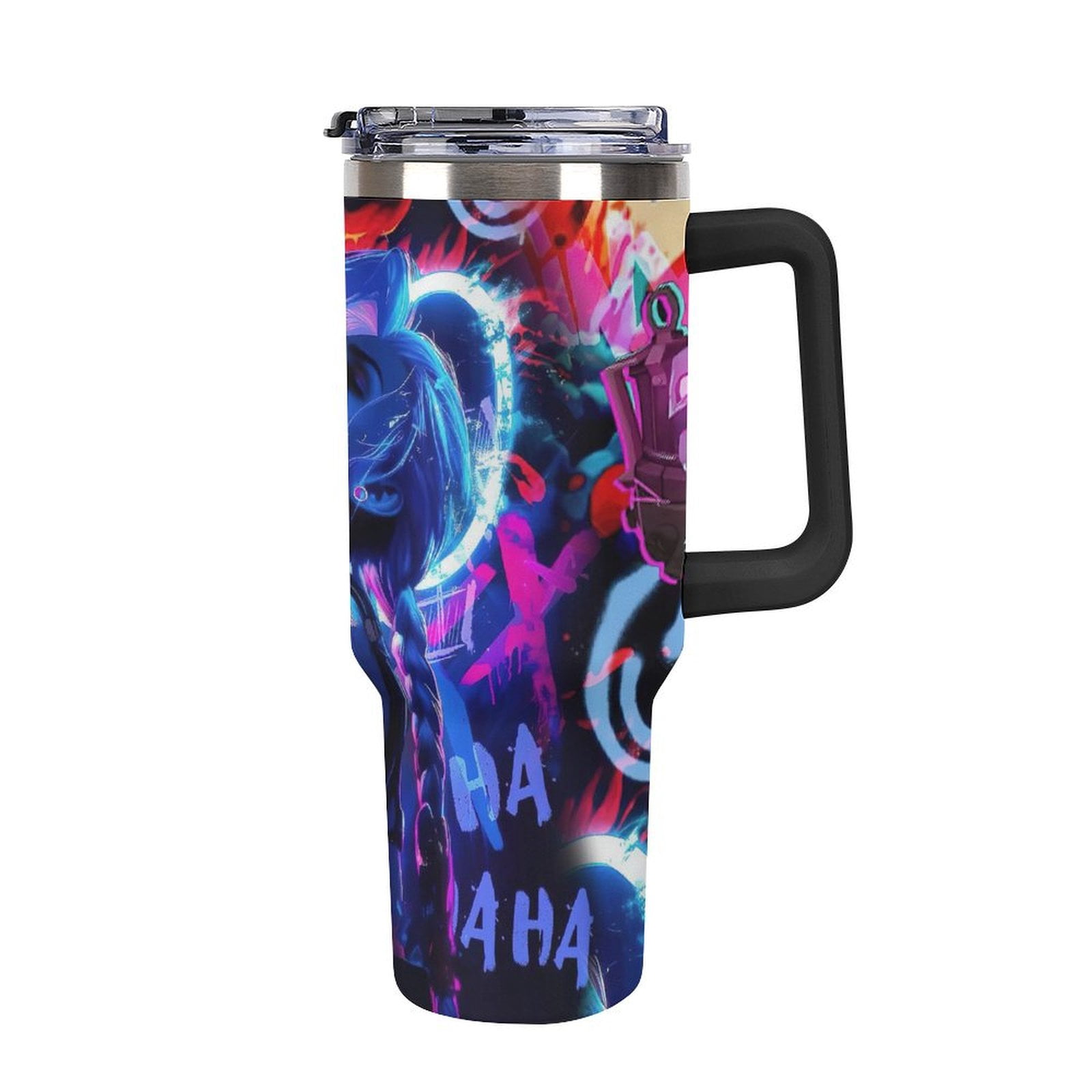 Arcane-Jinx 40oz Tumbler with Handle And Straw, Large Big Stainless ...