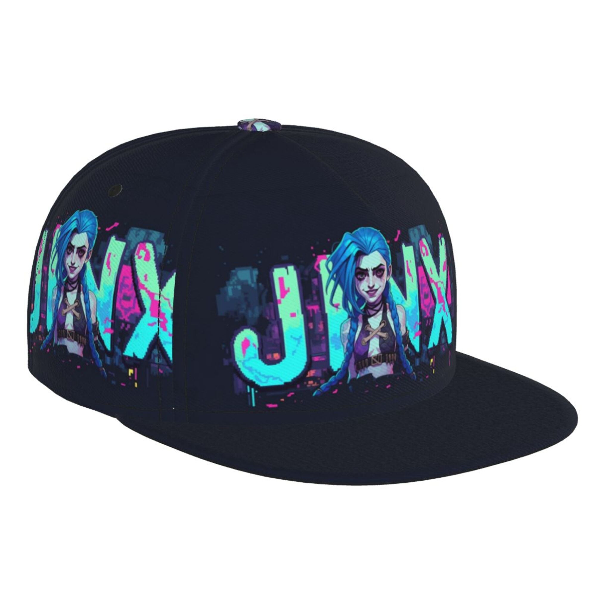 Arcane Jinx Baseball Cap For Men, Women & Kids, Classic Flat Brim Hat ...