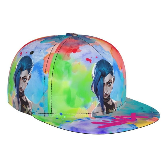 Arcane Jinx Baseball Cap For Men, Women & Kids, Classic Flat Brim Hat ...
