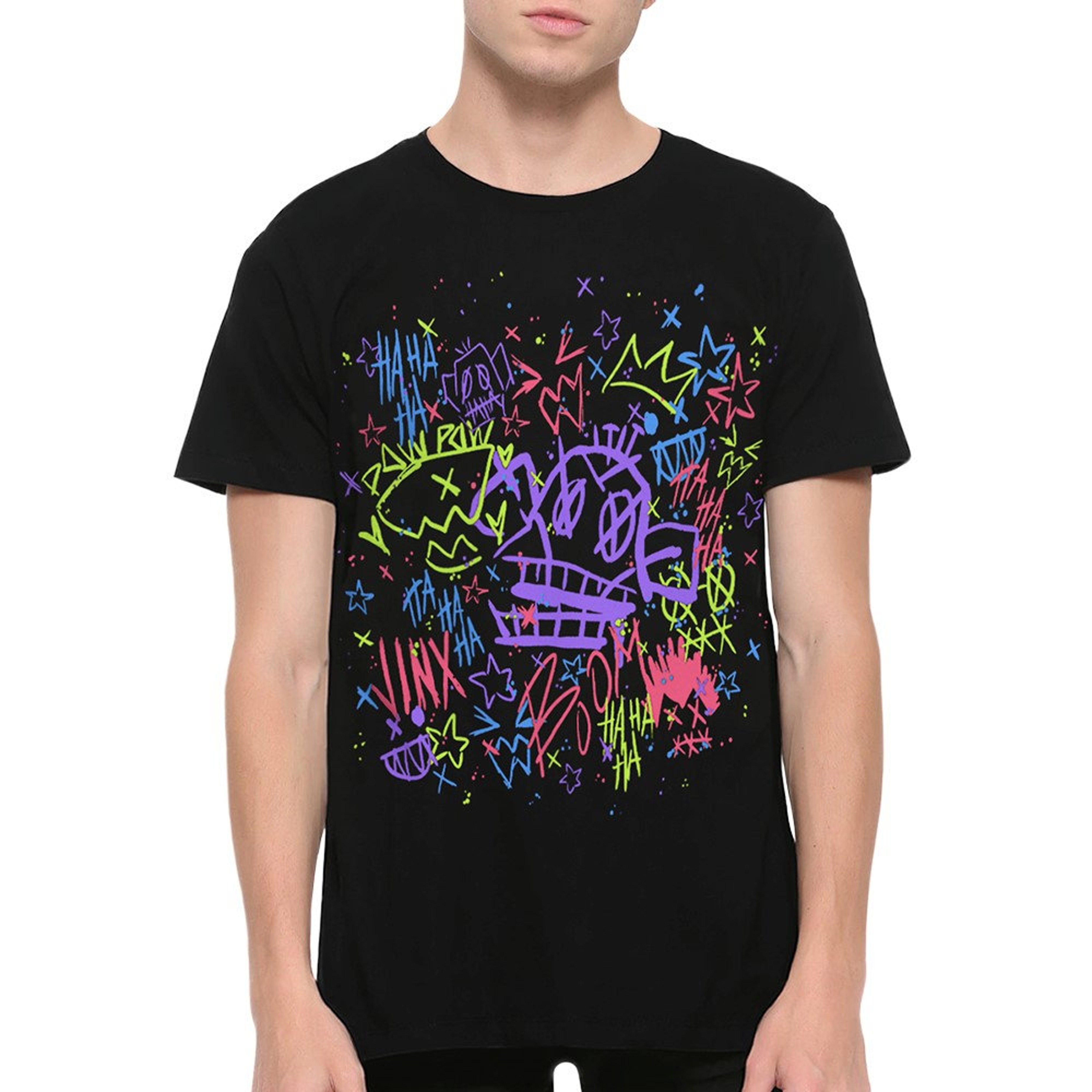 Arcane Jinx Graffiti T-Shirt, Men's Women's Sizes (ARC-44528) - Walmart.com