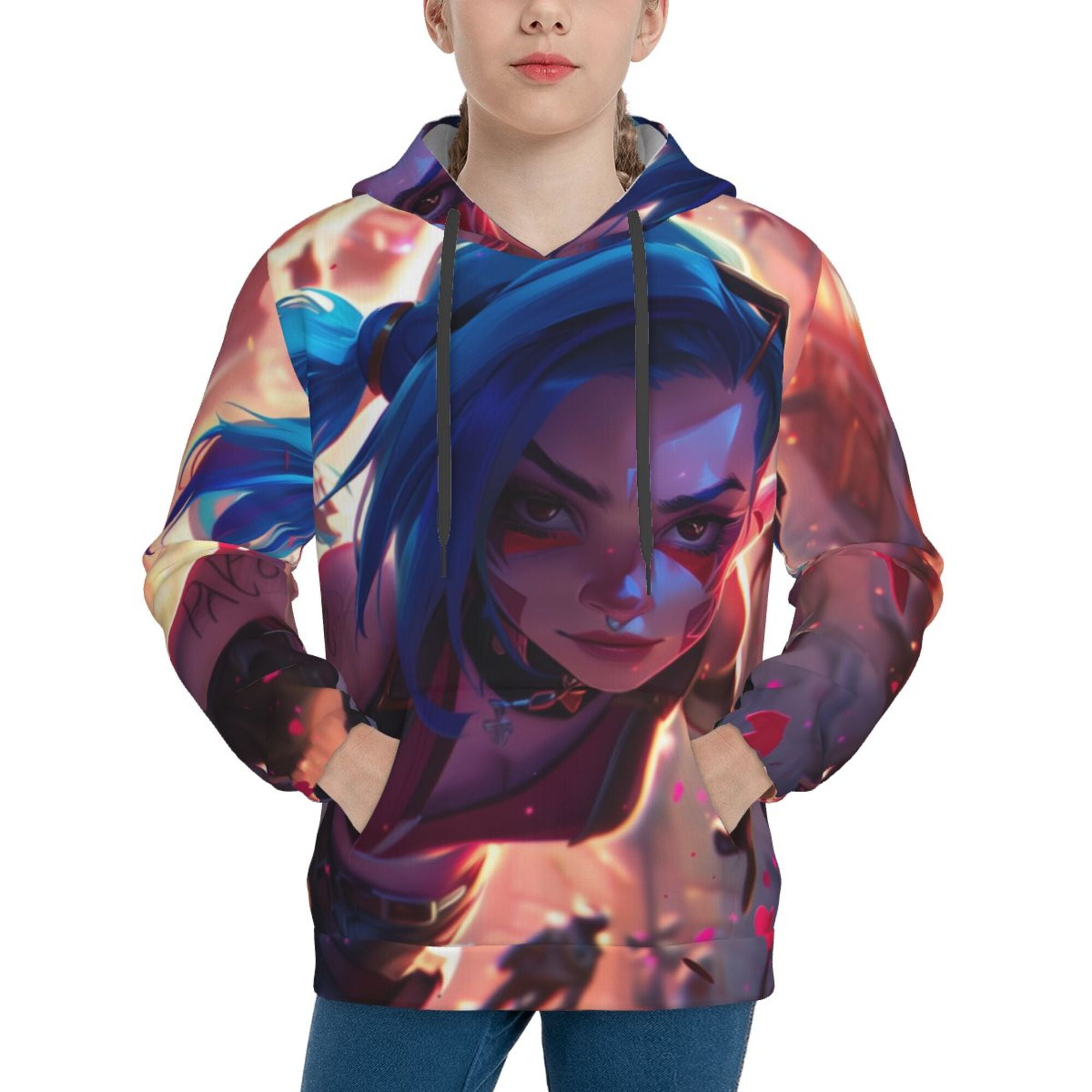 Arcane Jinx Kids' Hoodie 3d Print Sweatshirt Soft Pullover Hooded With ...