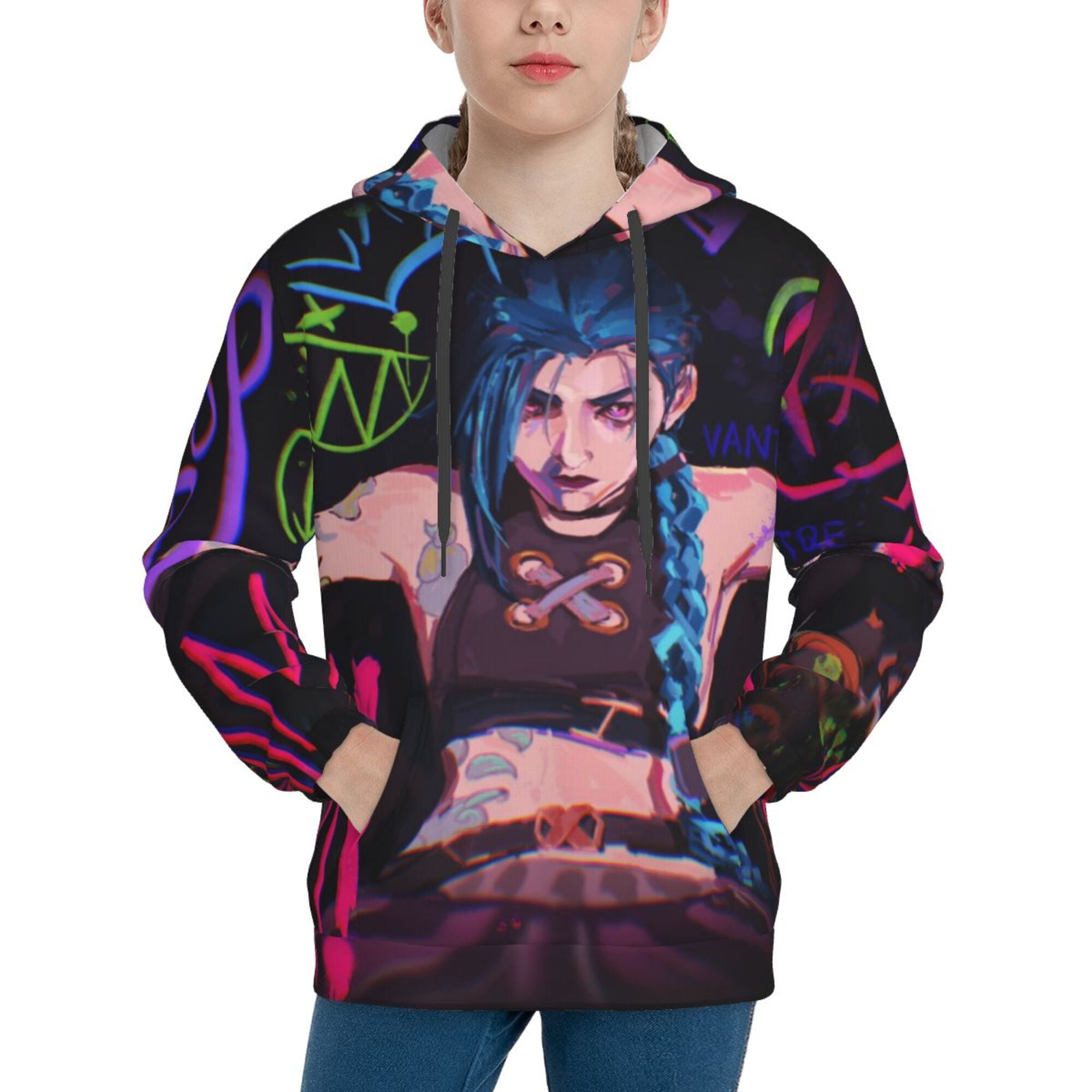 Arcane Jinx Kids' Hoodie 3d Print Sweatshirt Soft Pullover Hooded With ...