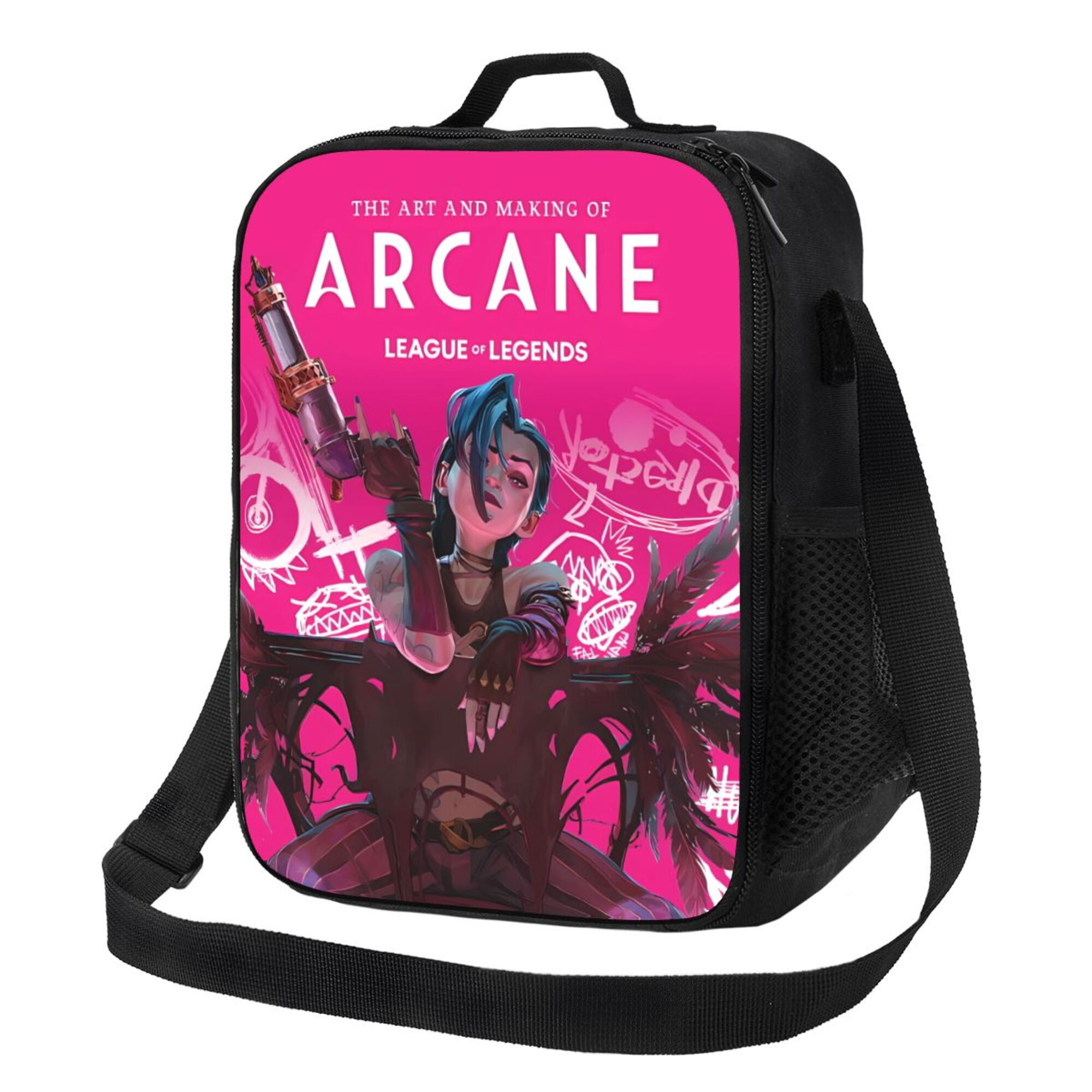 Arcane Jinx Lunch Bag Lunch Box Lightweight Durable Lunch Tote Bag ...