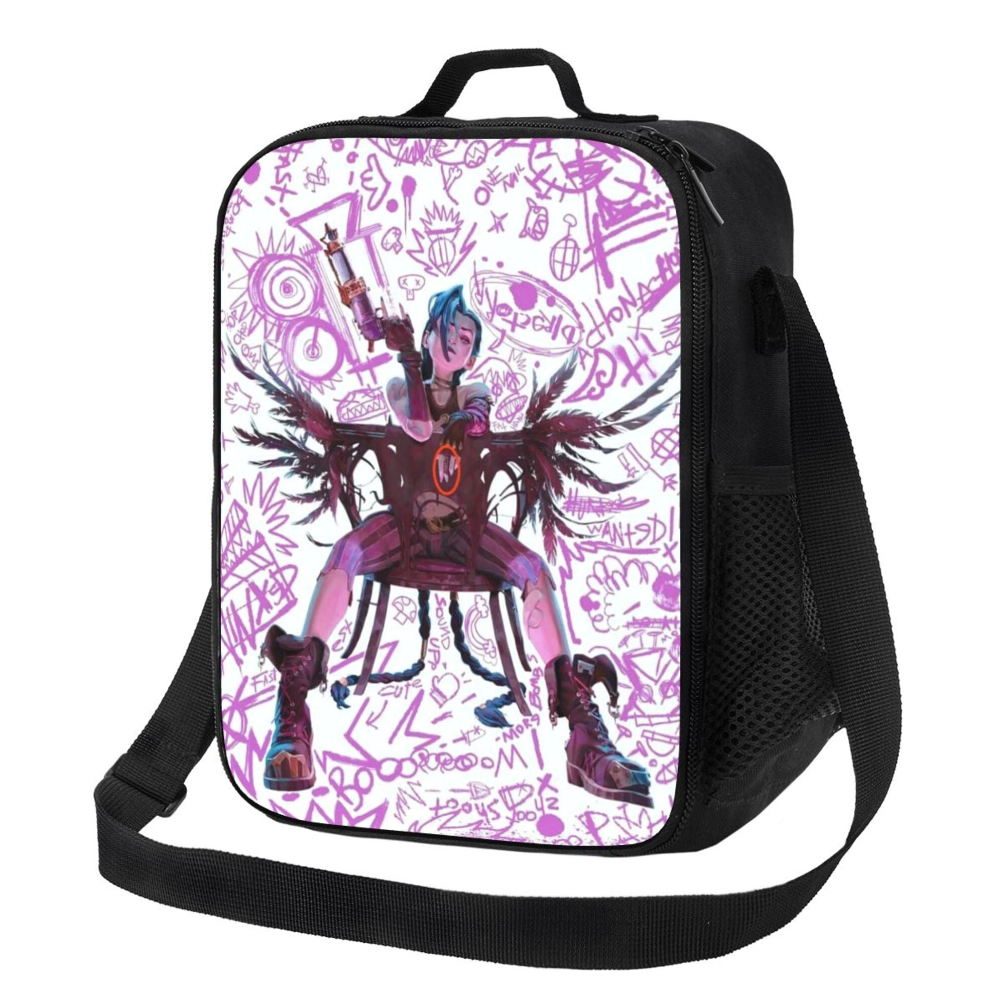 Arcane Jinx Lunch Bag Lunch Box Lightweight Durable Lunch Tote Bag ...