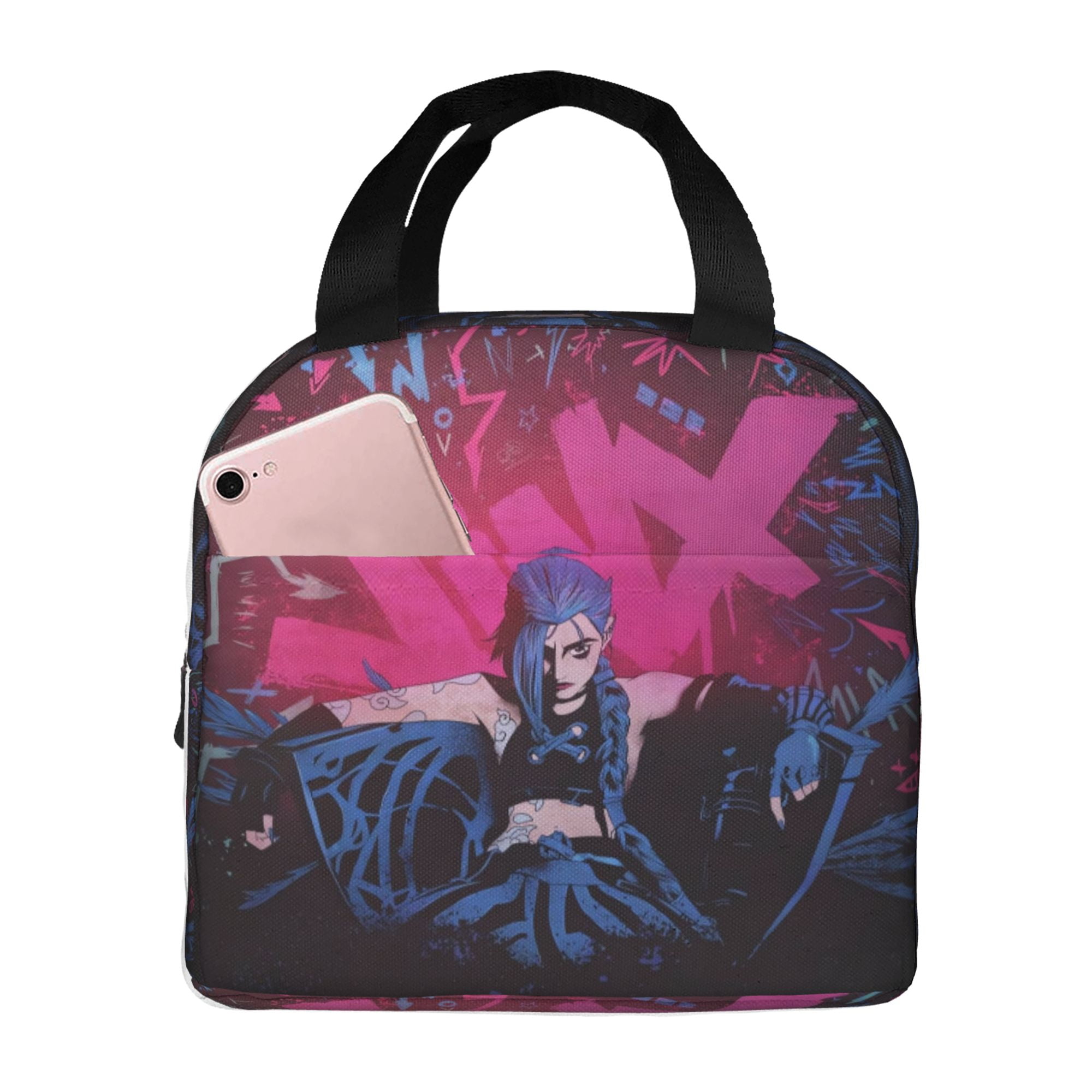 Arcane Jinx Lunch Bag Tote Bag Insulated Lunch Box Picnic Beach Fishing ...
