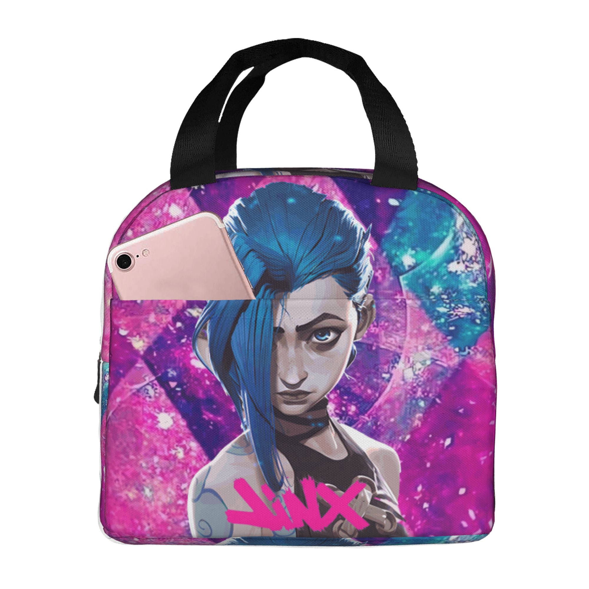 Arcane Jinx Lunch Bag Tote Bag Insulated Lunch Box Picnic Beach Fishing ...