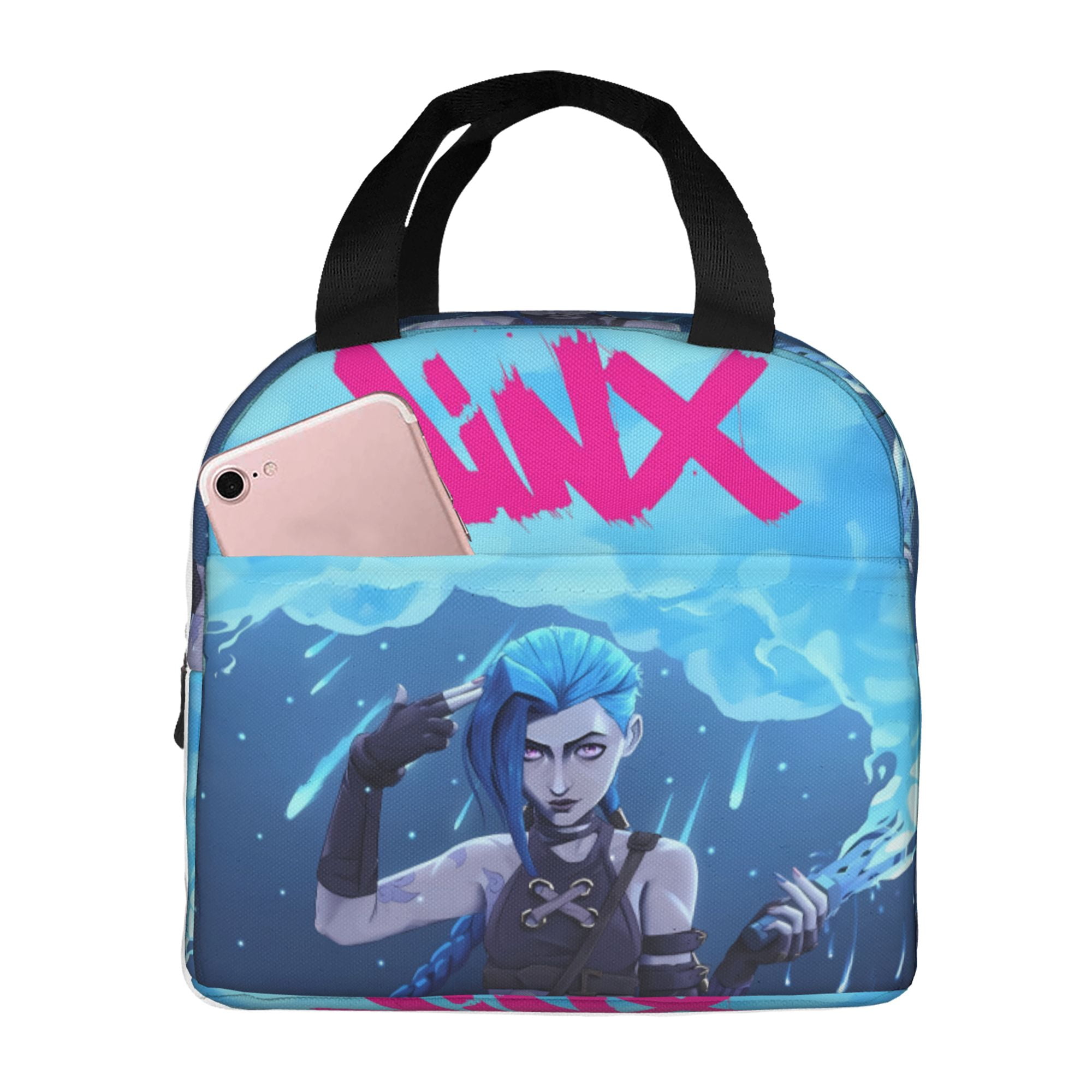 Arcane Jinx Lunch Bag Tote Bag Insulated Lunch Box Picnic Beach Fishing ...