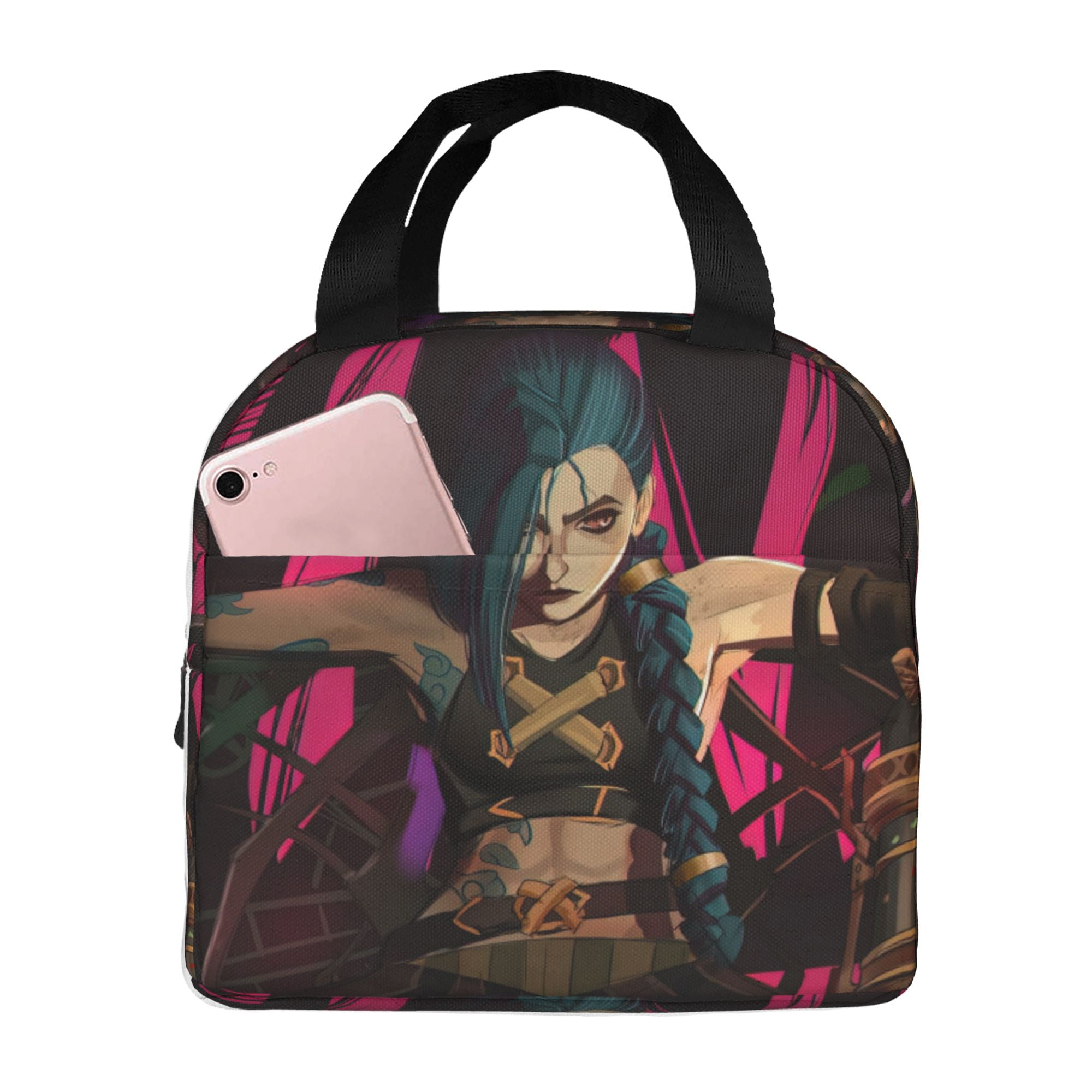 Arcane Jinx Lunch Bag Tote Bag Insulated Lunch Box Picnic Beach Fishing ...