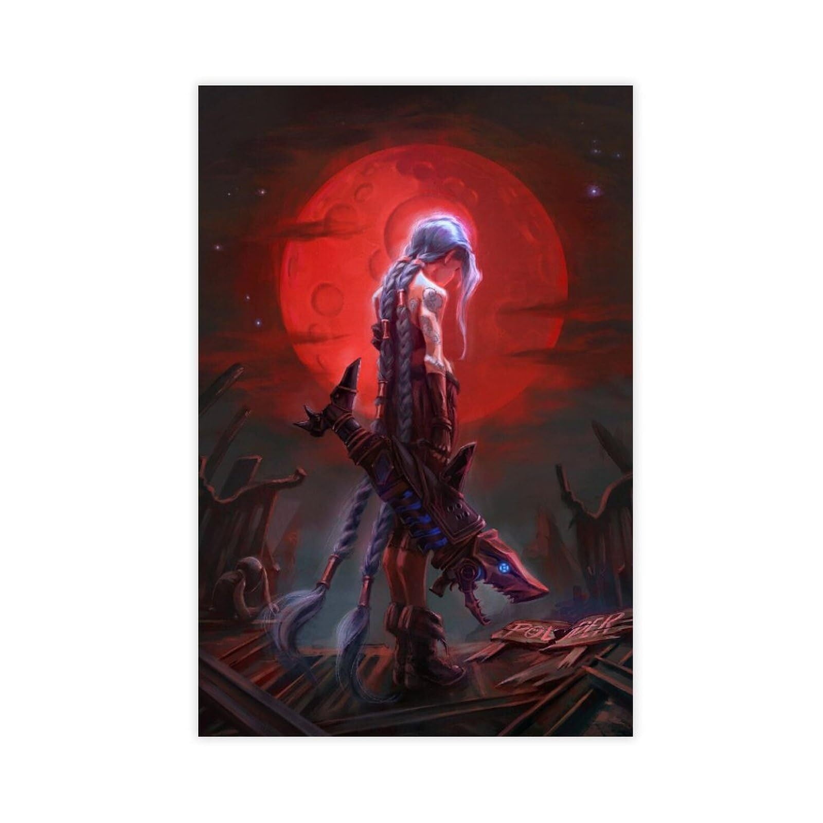 Arcane Jinx Poster 12 Canvas Poster Wall Art Decor Print Picture ...