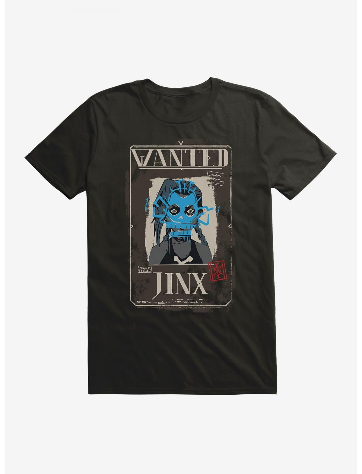 Arcane Jinx Wanted Poster T-Shirt - Walmart.com