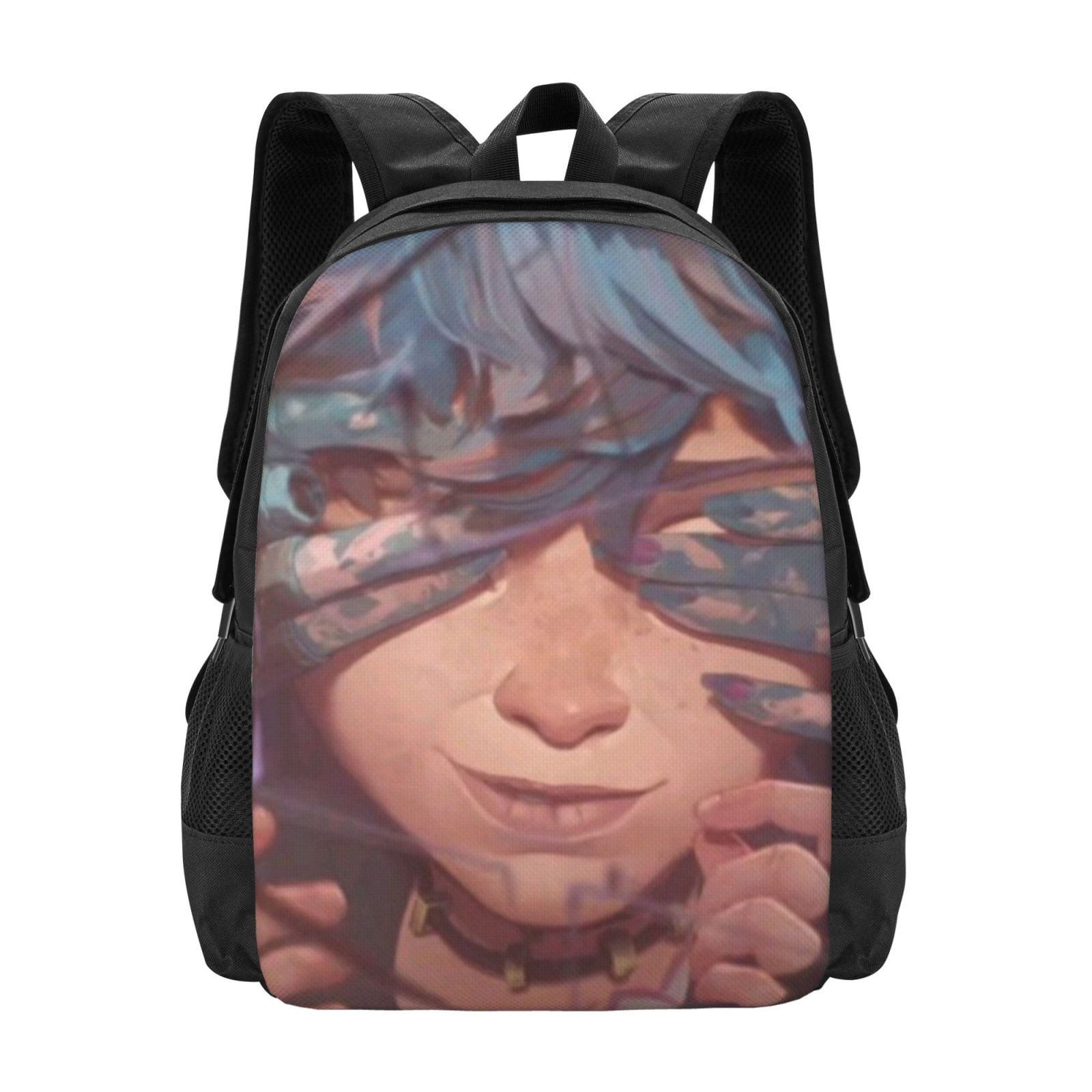 Arcane League of Legends Backpack, Jinx 3D Printed School Backpack ...