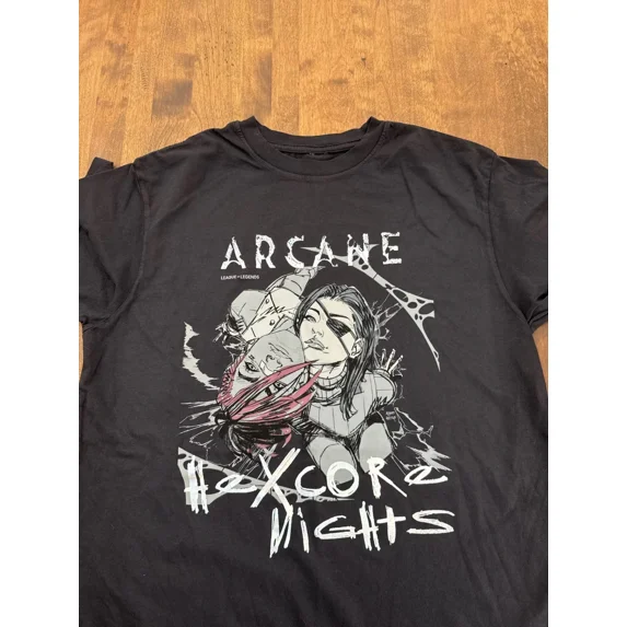 Arcane League Of Legends Hexcore Nights 2025 T-shirt - Walmart.com