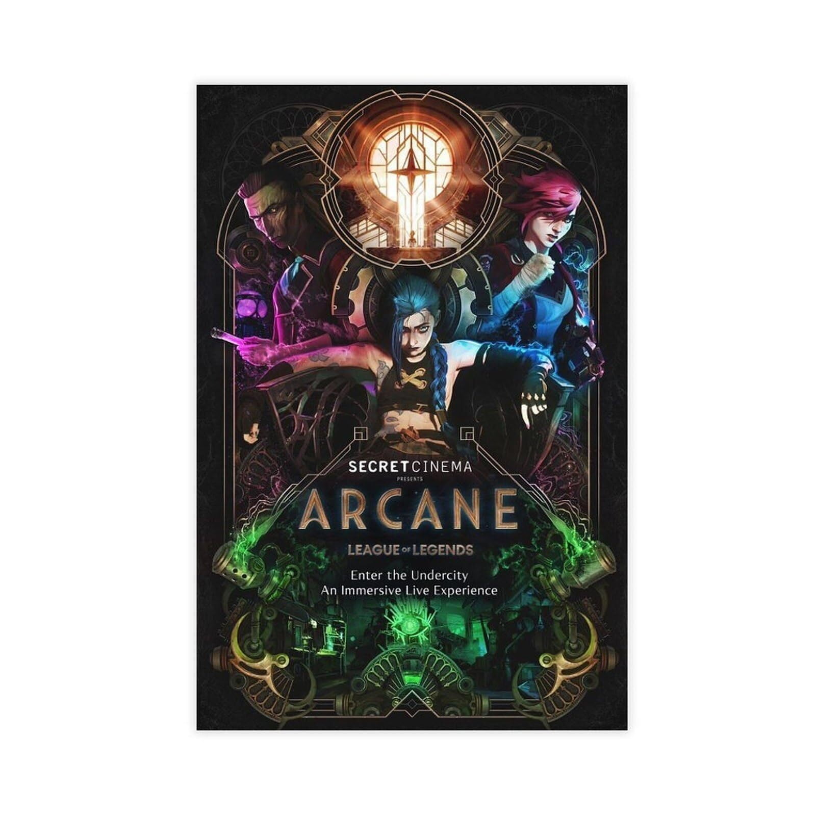Arcane League Of Legends Poster 2 Canvas Poster Wall Art Decor Print ...
