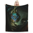 Arcane League Of Legends Throw Blanket,Jinx Lol Ultra-Soft Micro Fleece ...