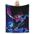 Arcane League Of Legends Throw Blanket,Jinx Lol Ultra-Soft Micro Fleece ...