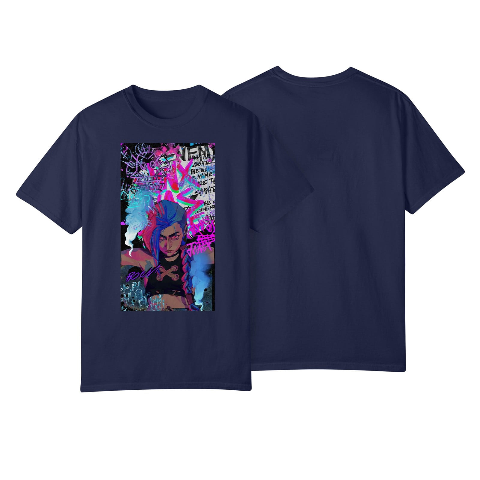 Arcane League of Legends Jinx Arcane Shirts League of Legends Arcane ...