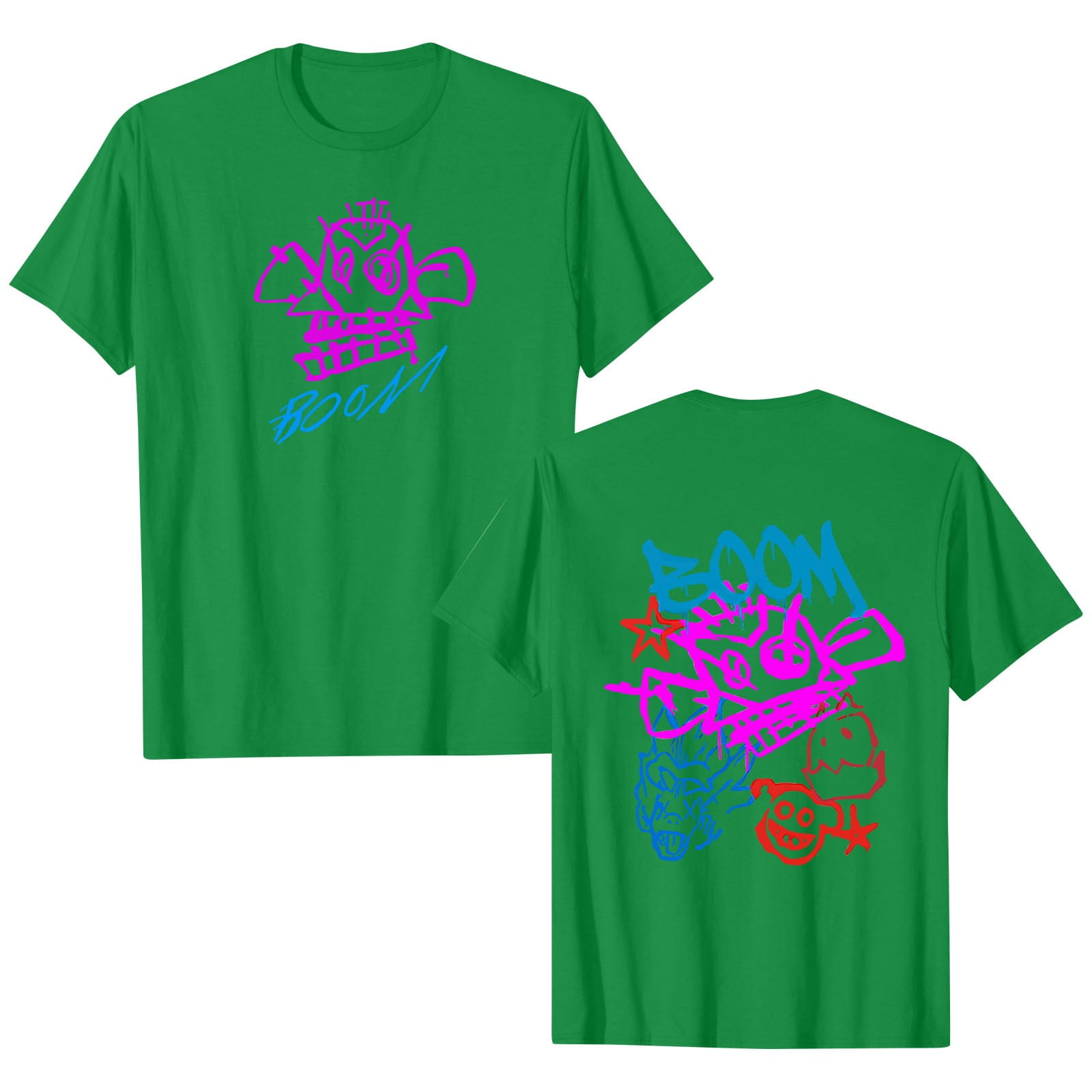 Arcane Merch Women's Casual Daily Round Neck Printed Short Sleeved T ...