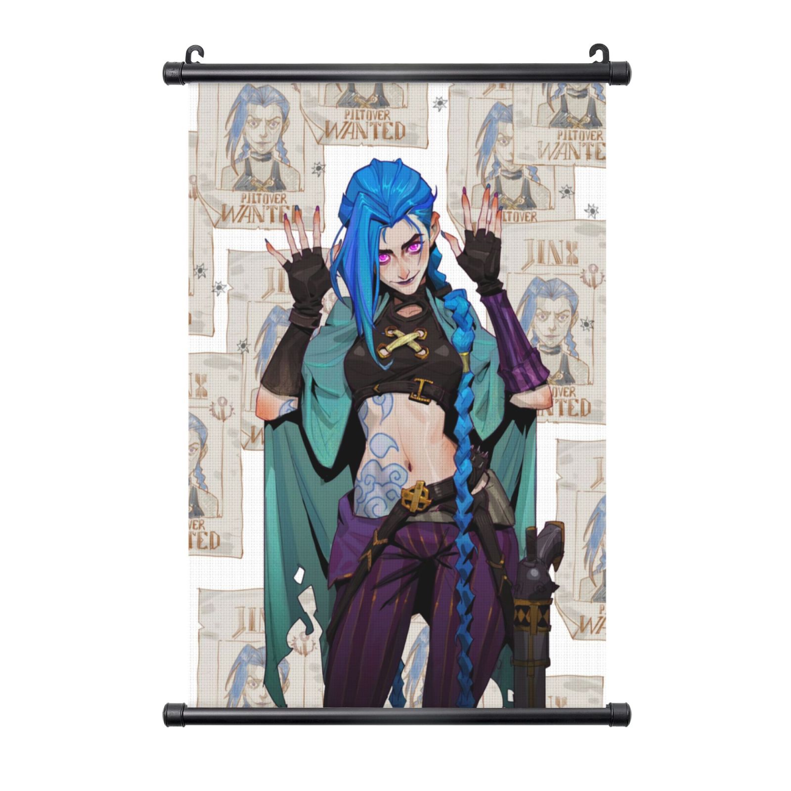 Arcane Posters Wall Hanging Black Plastic Shaft Poster Wall Art ...