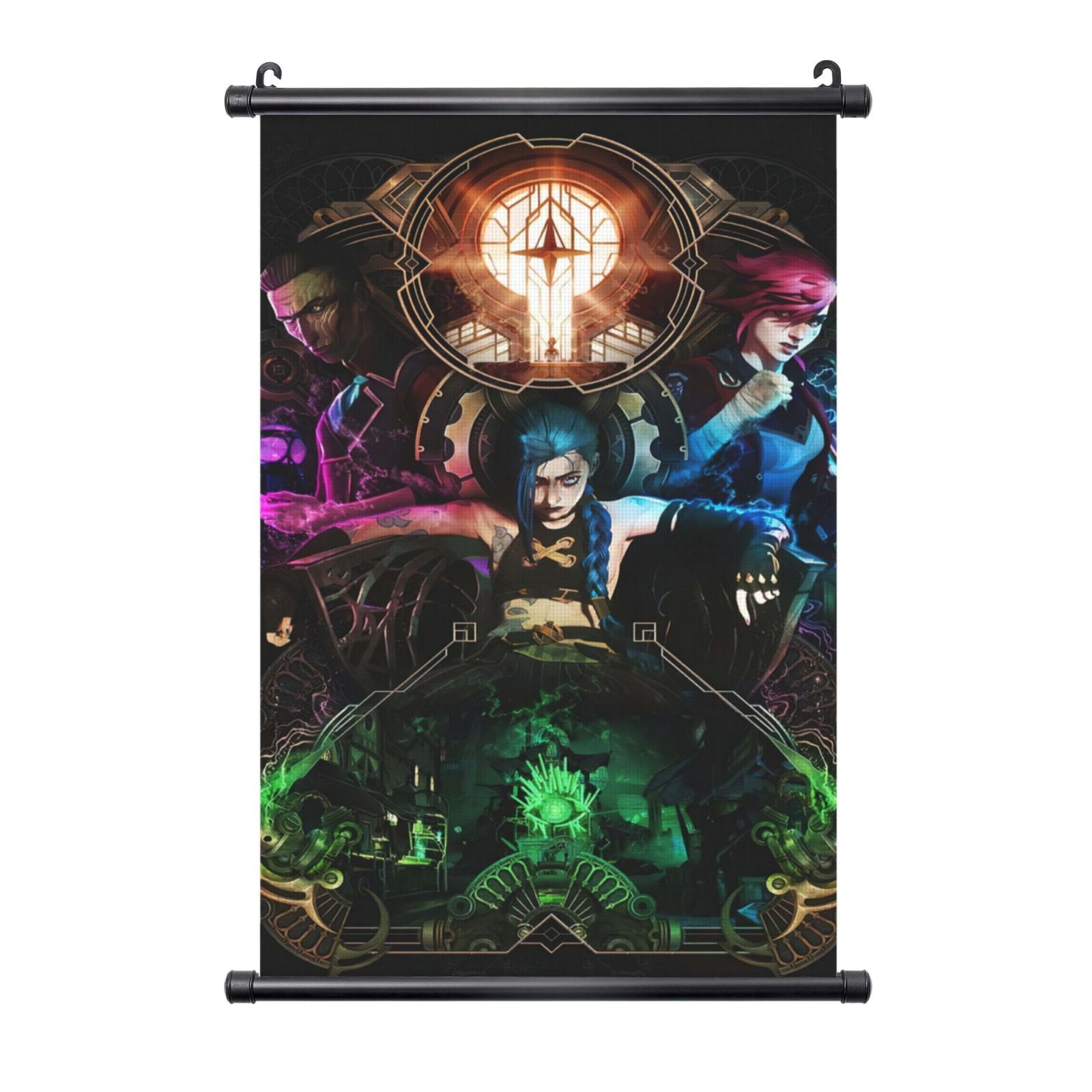 Arcane Posters Wall Hanging Black Plastic Shaft Poster Wall Art ...