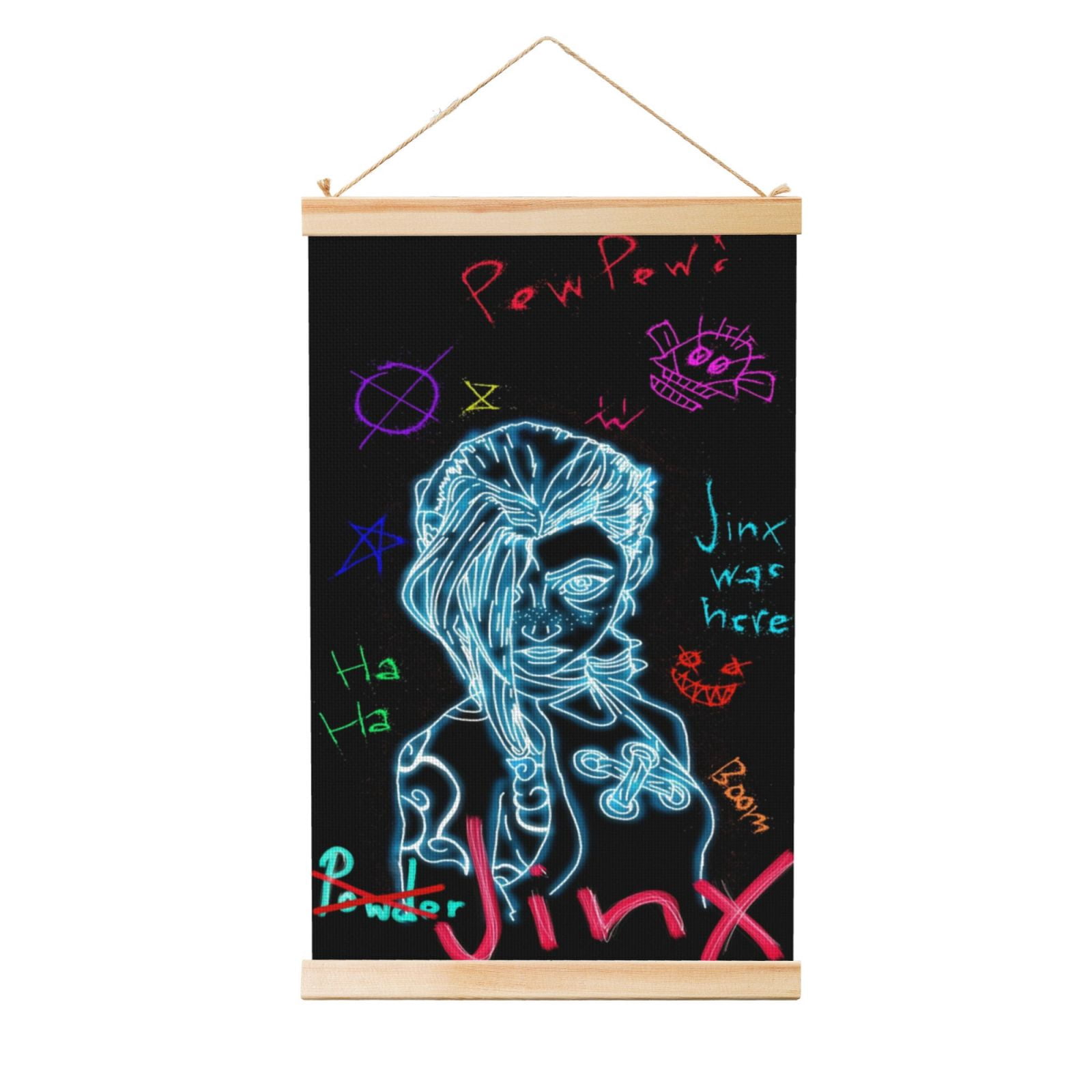 Arcane Posters Wall Hanging Wooden Shaft Poster Wall Art Aesthetic ...