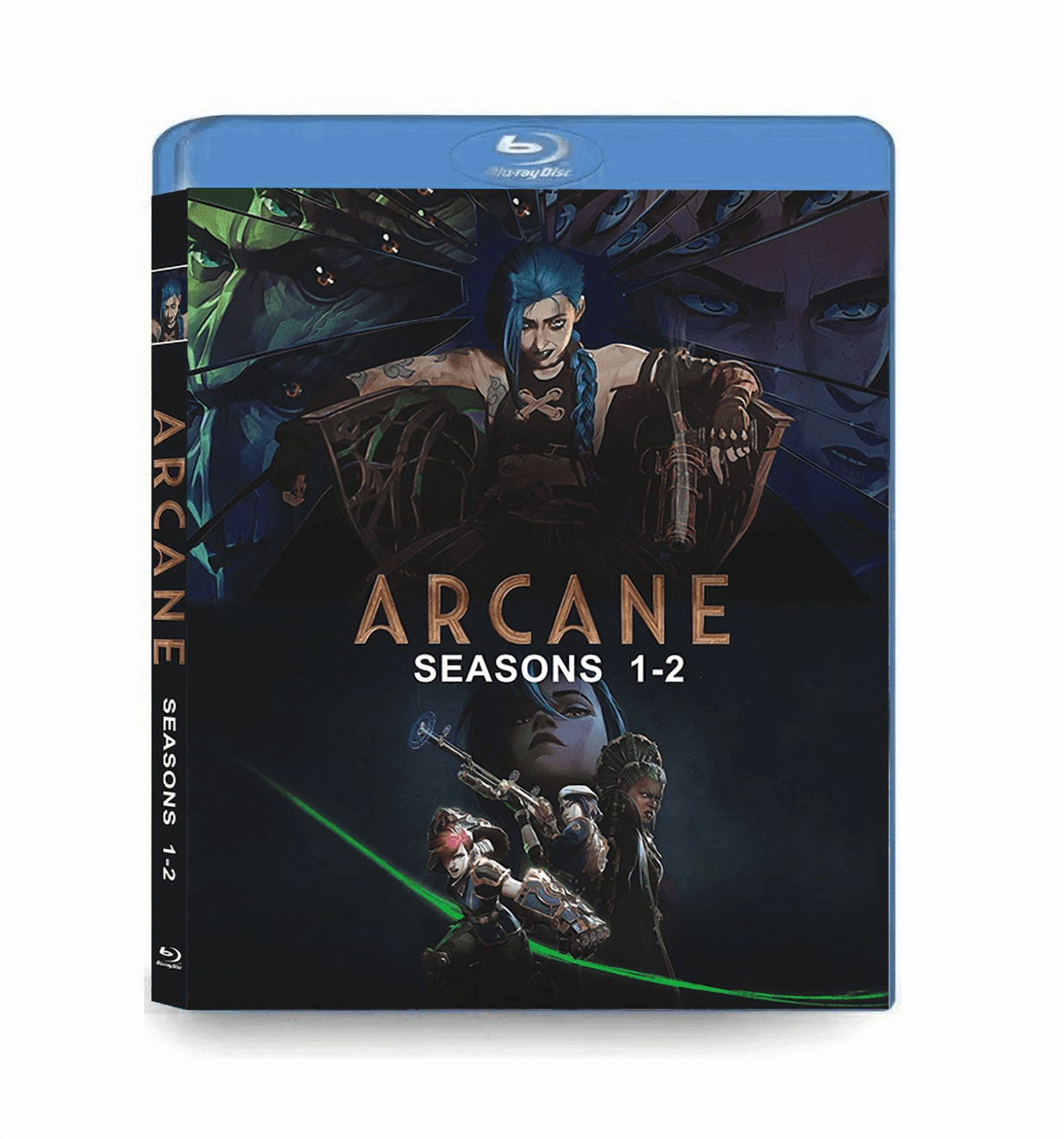 Arcane Season 1-2 Complete DVD Collection Episodes 1-18 for Fans ...