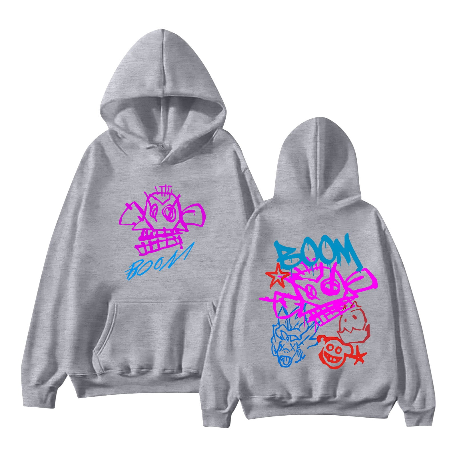 Arcane Shirts Arcane Merch Sweatshirt Trendy Pink Hoodie with Vibrant ...