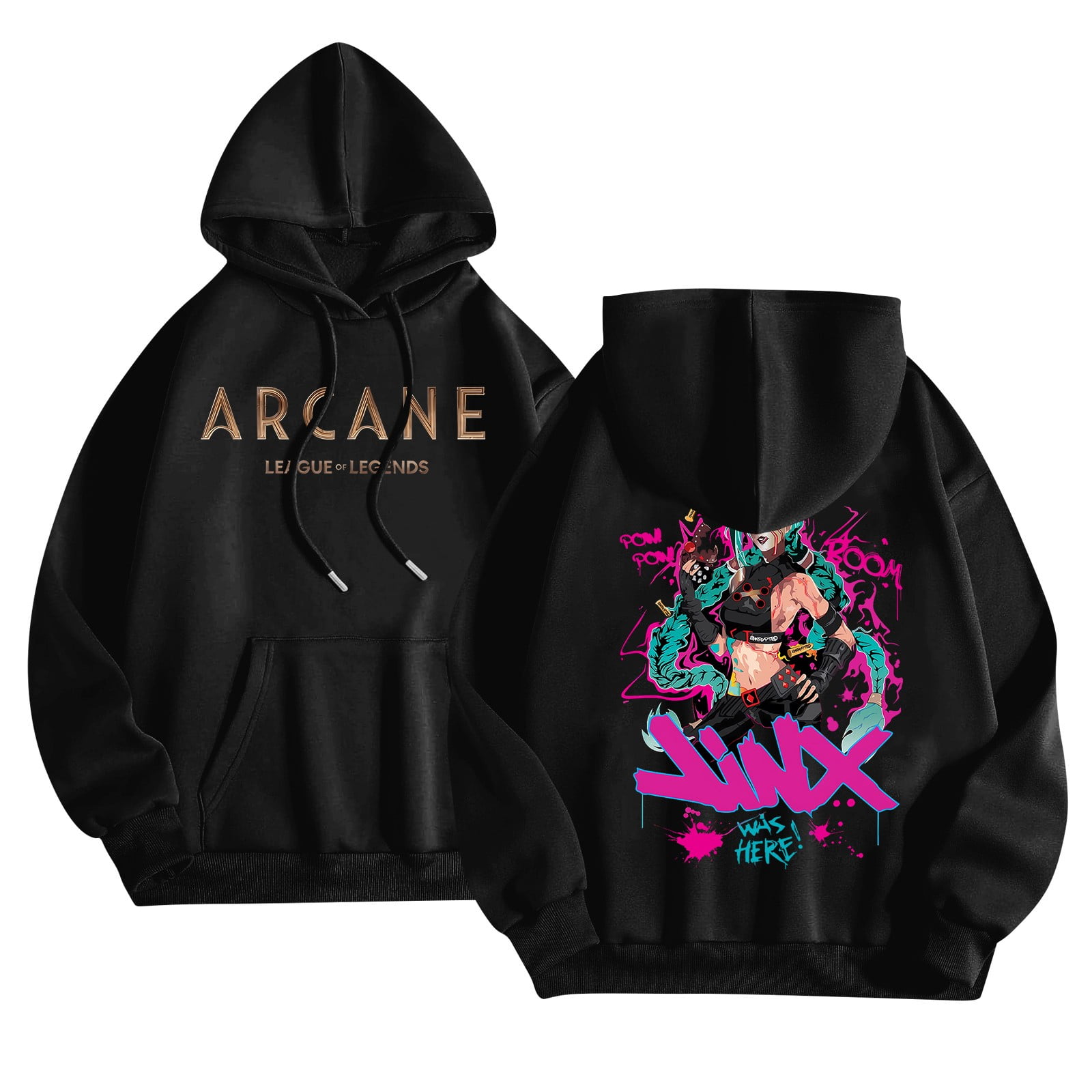 Arcane Shirts Arcane Merch Sweatshirt, Arcane Season 2 Jinx Shirts ...