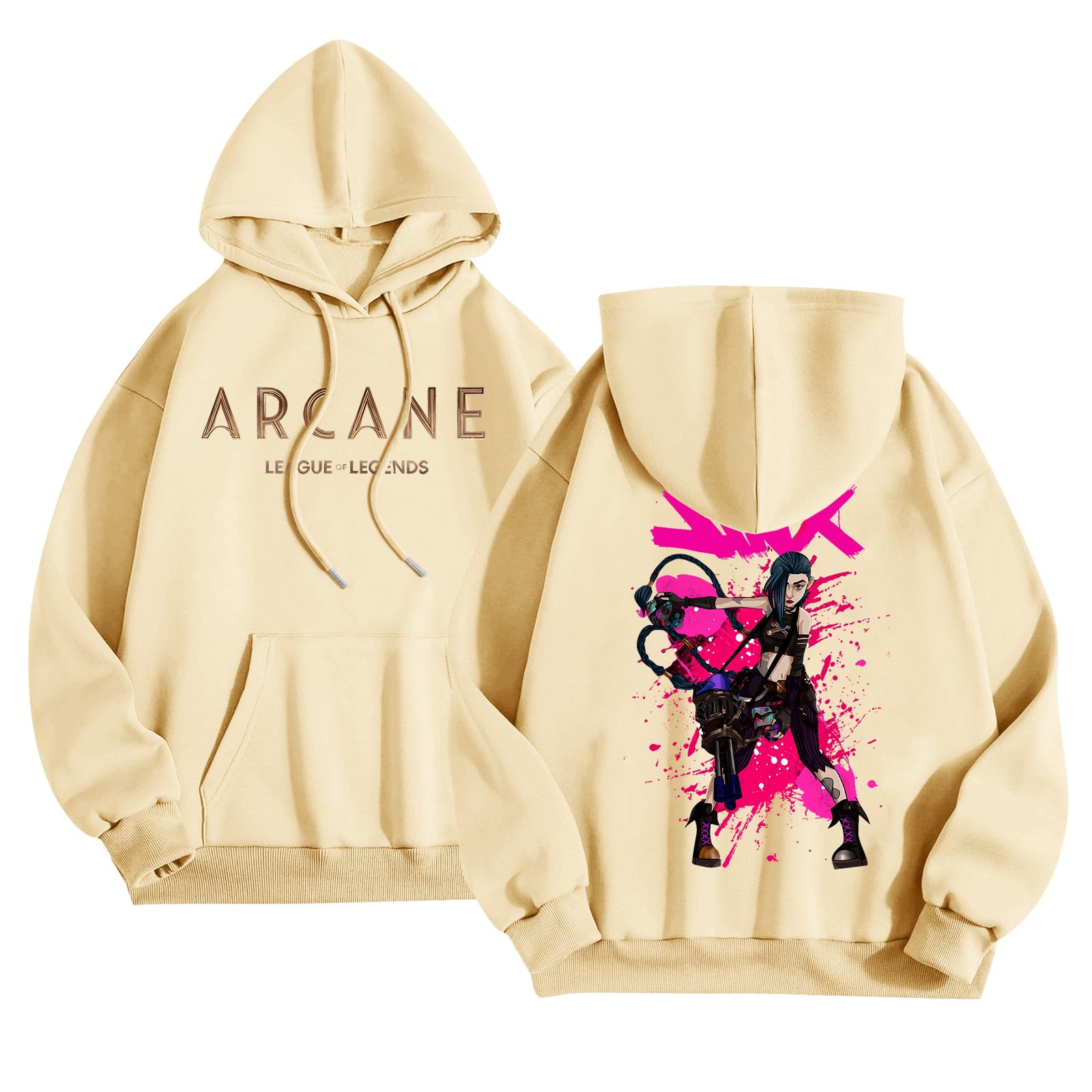 Arcane Shirts Arcane Merch Sweatshirt, Arcane Season 2 Jinx Shirts ...