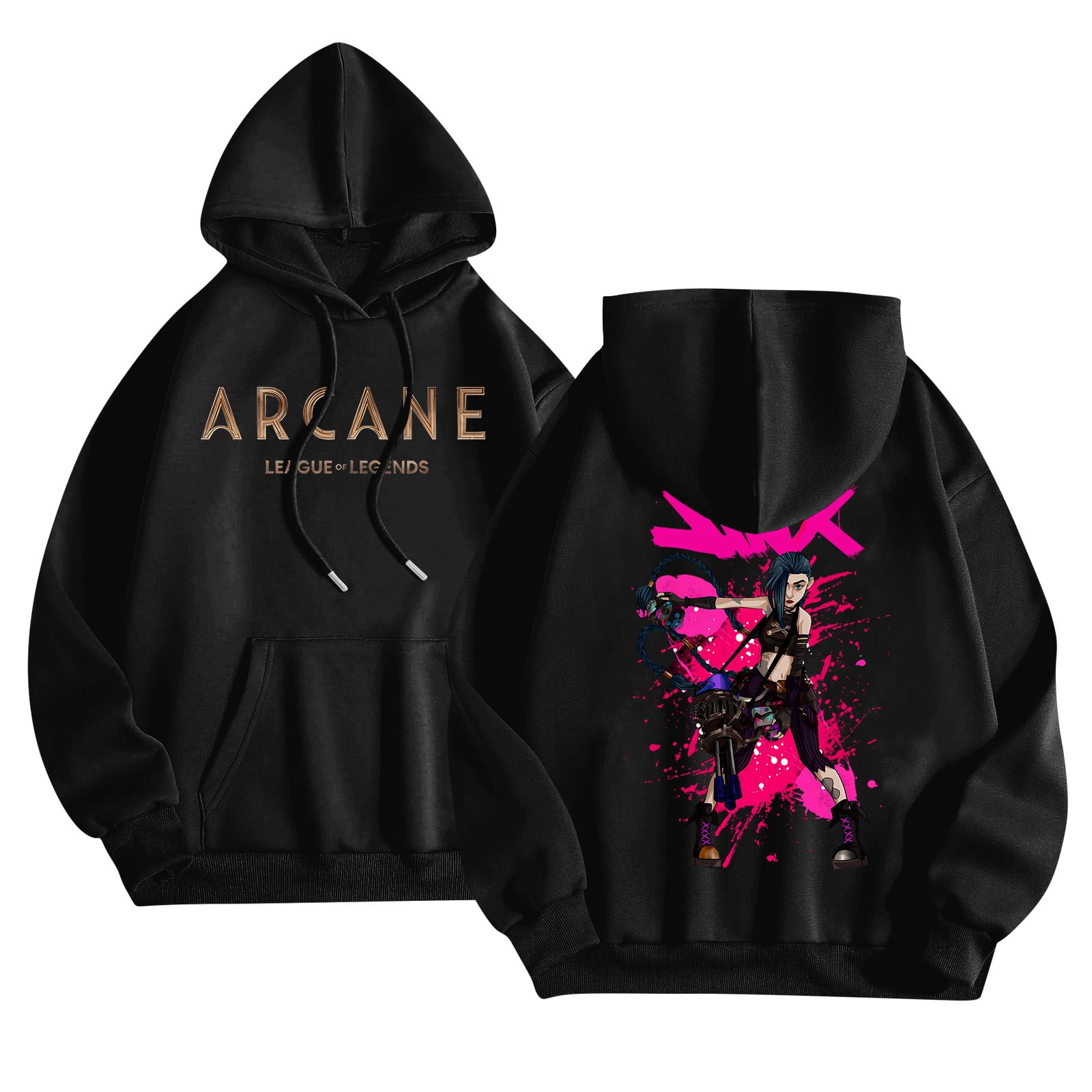 Arcane Shirts Arcane Merch Sweatshirt, Arcane Season 2 Jinx Shirts ...