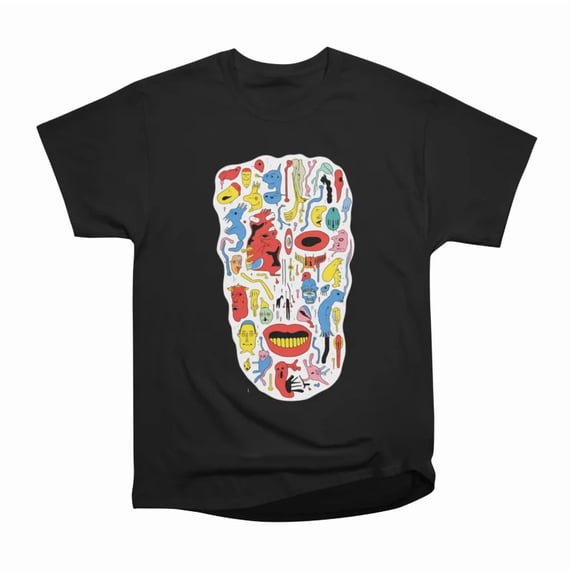 Arcane Skull Mosaic T-Shirt Tee Gift For Him Merch For Her Apparel For ...