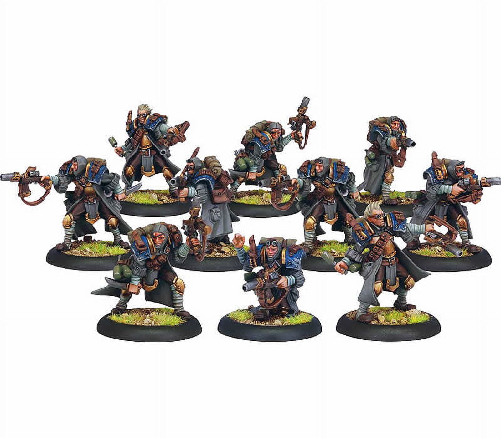 Arcane Tempest Gun Mage Officer Unit Attachment Cygnar Warmachine ...