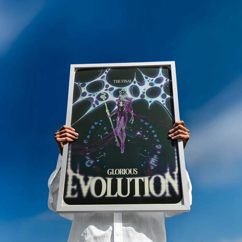 Arcane Viktor Glorious Evolution Poster, League of Legends Futuristic ...