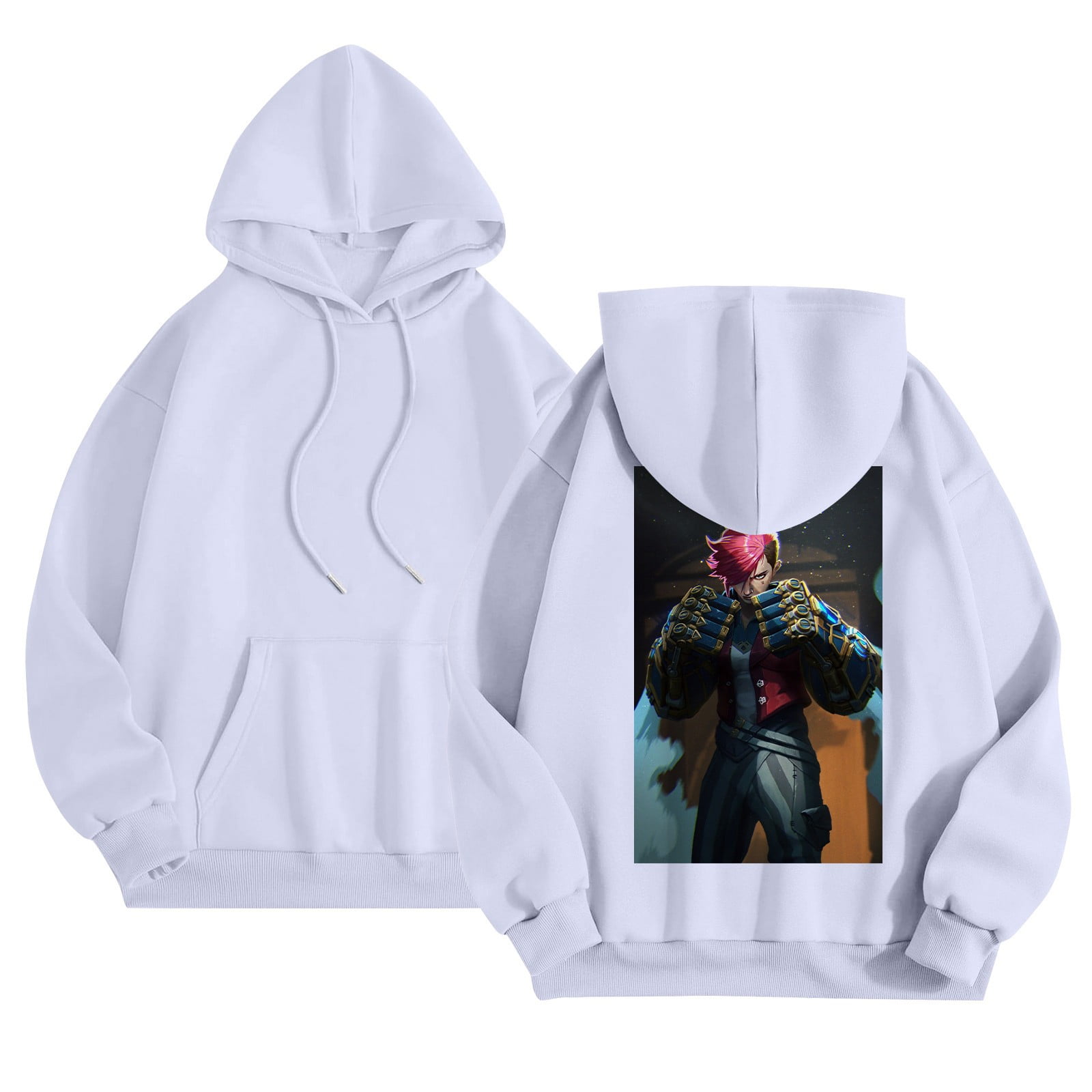 Arcane Shirts Arcane Merch Sweatshirt Women's Casual Comfort Plush Long ...