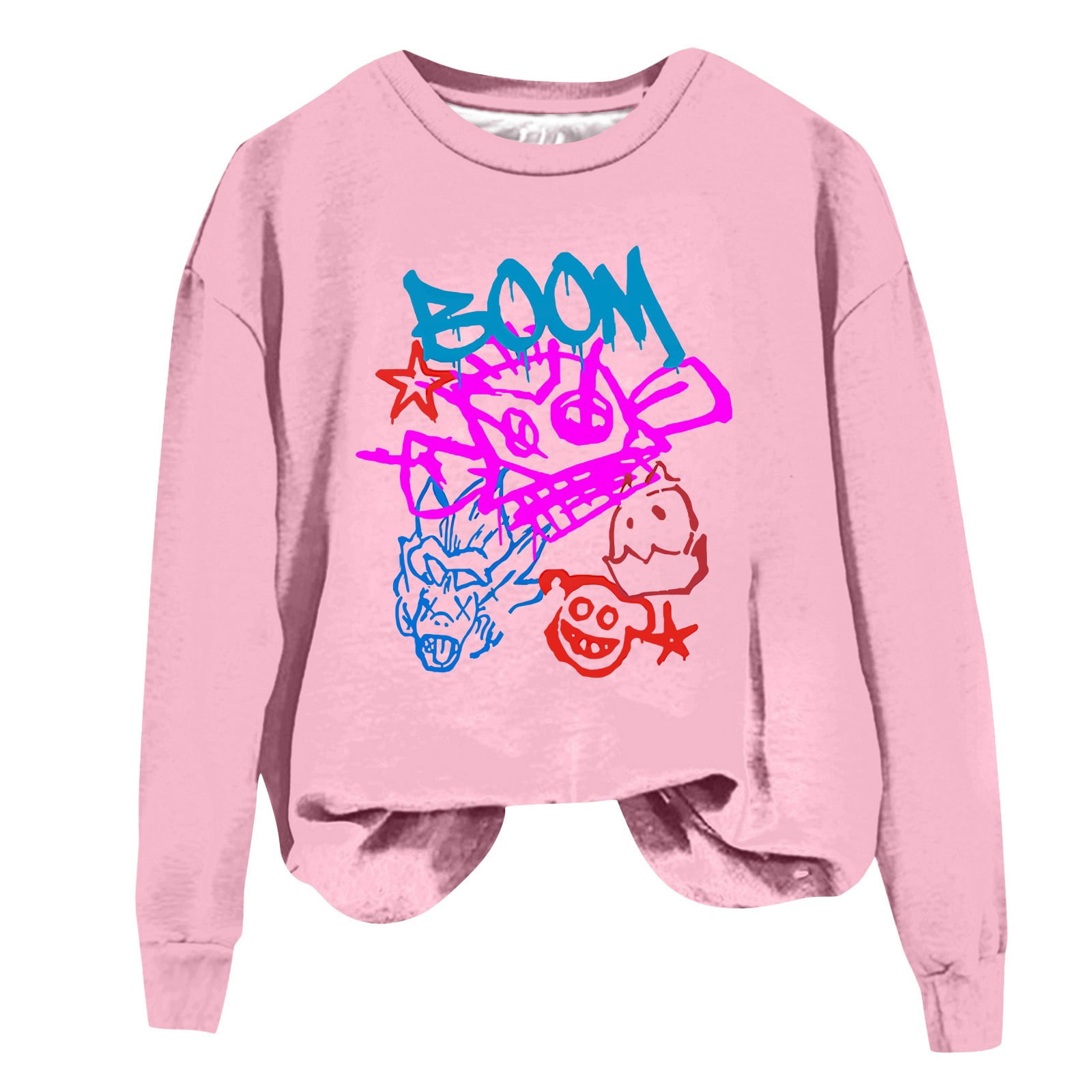 Arcane league of legends: Women's Casual Fashion Print Long Sleeve O ...