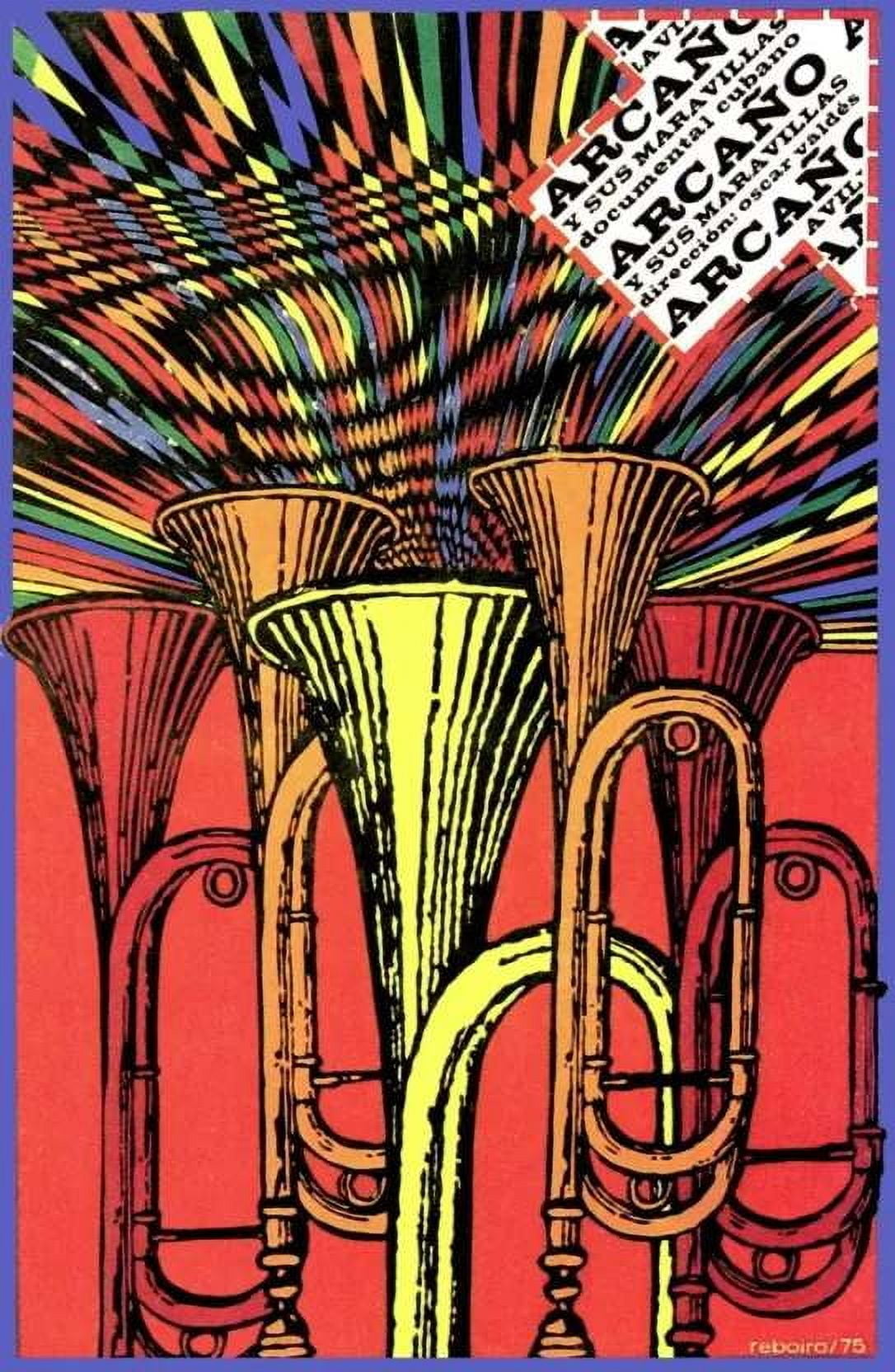 .Arcao.five trumpets blaring in unison.movie.POSTER.Decoration.Graphic ...