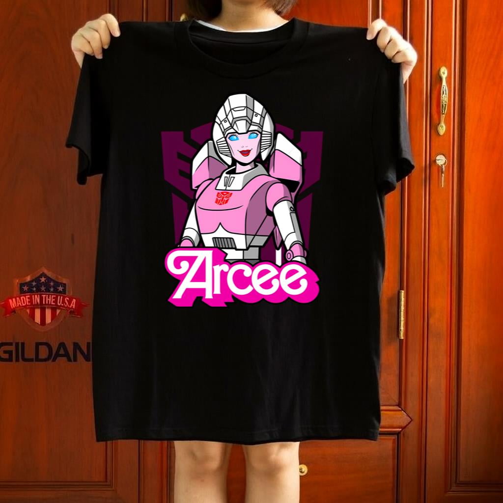 Arcee Transformer Autobot Female Robot Warrior 80s Cartoon Graphic Tee ...
