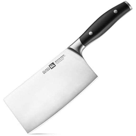 Arcelor Cleaver Knife 7 Inch Meat Cleaver Knife- German Steel Butcher ...